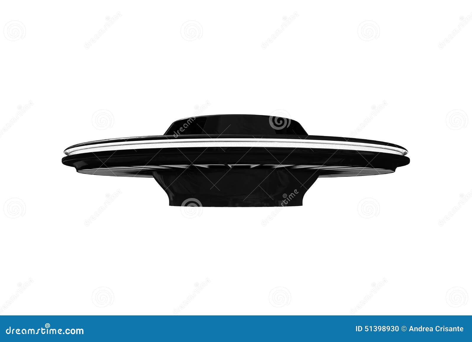Alien spaceship silhouette stock illustration. Illustration of mystery ...