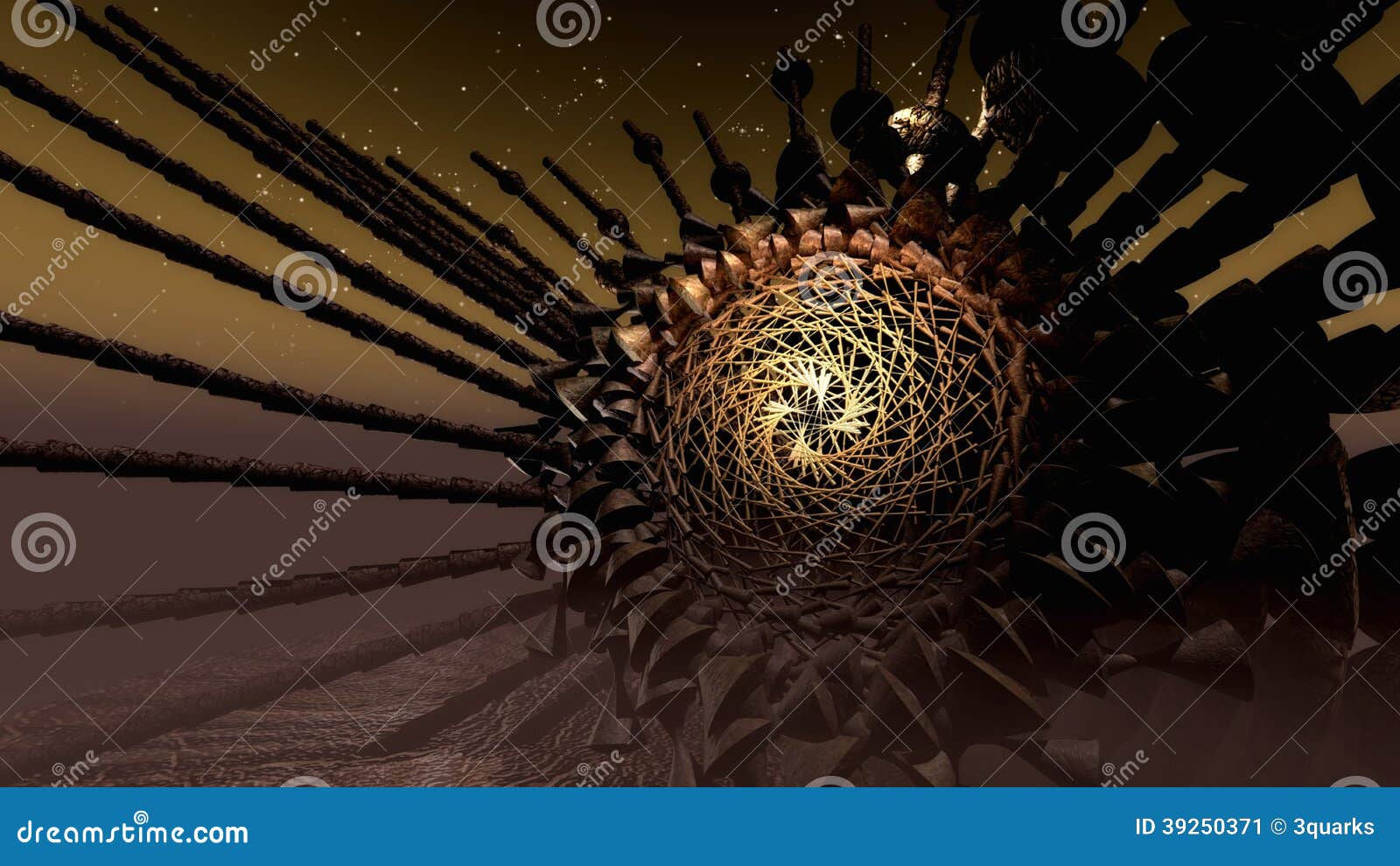 Alien Structure Stock Photography | CartoonDealer.com #676832