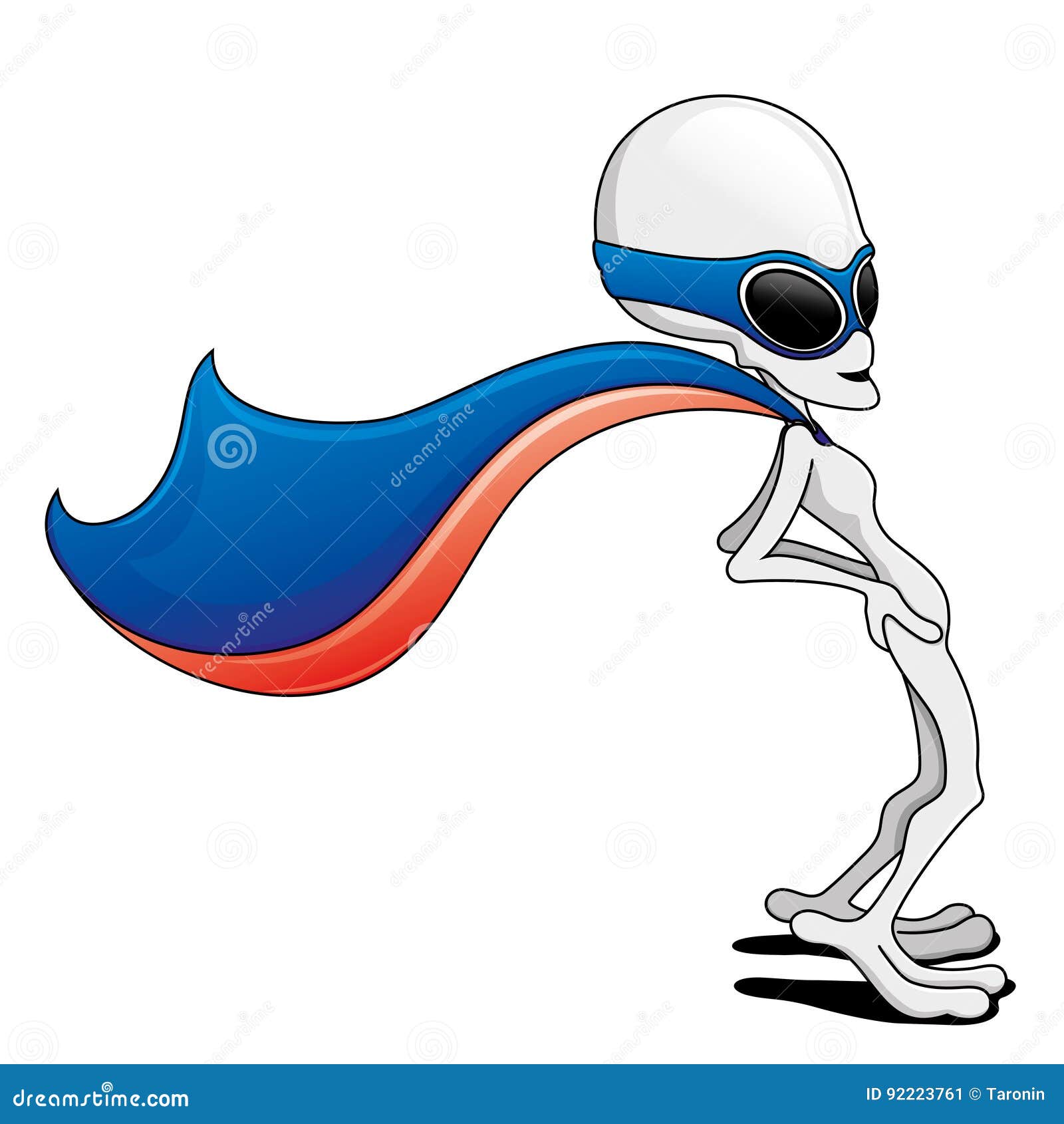 CGI Alien Or Super Heroine Woman In Tight Bodysuit Holding Two Swords ...