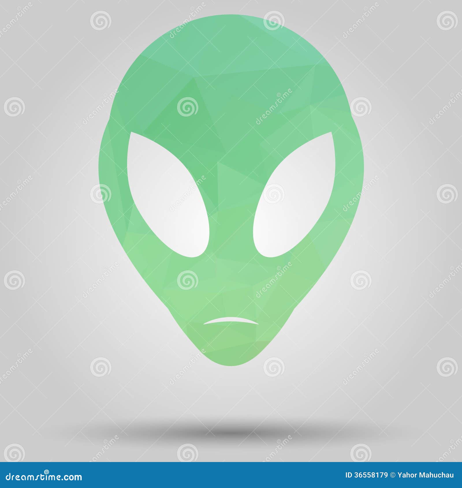 Alien symbol stock illustration. Illustration of person - 36558179