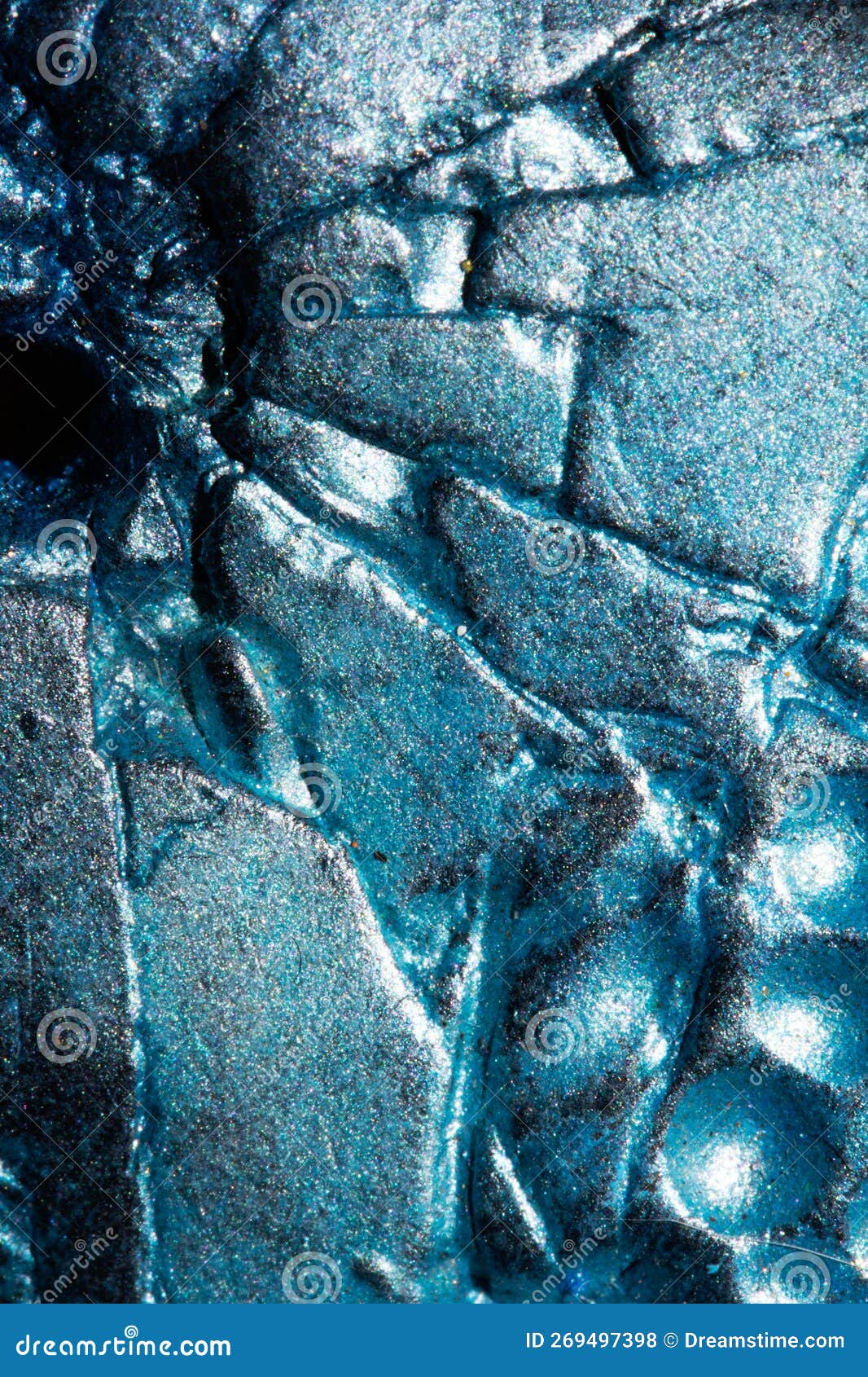 Alien Trypophobia Holes in a Shiny Sci-fi Close Up Background Stock ...