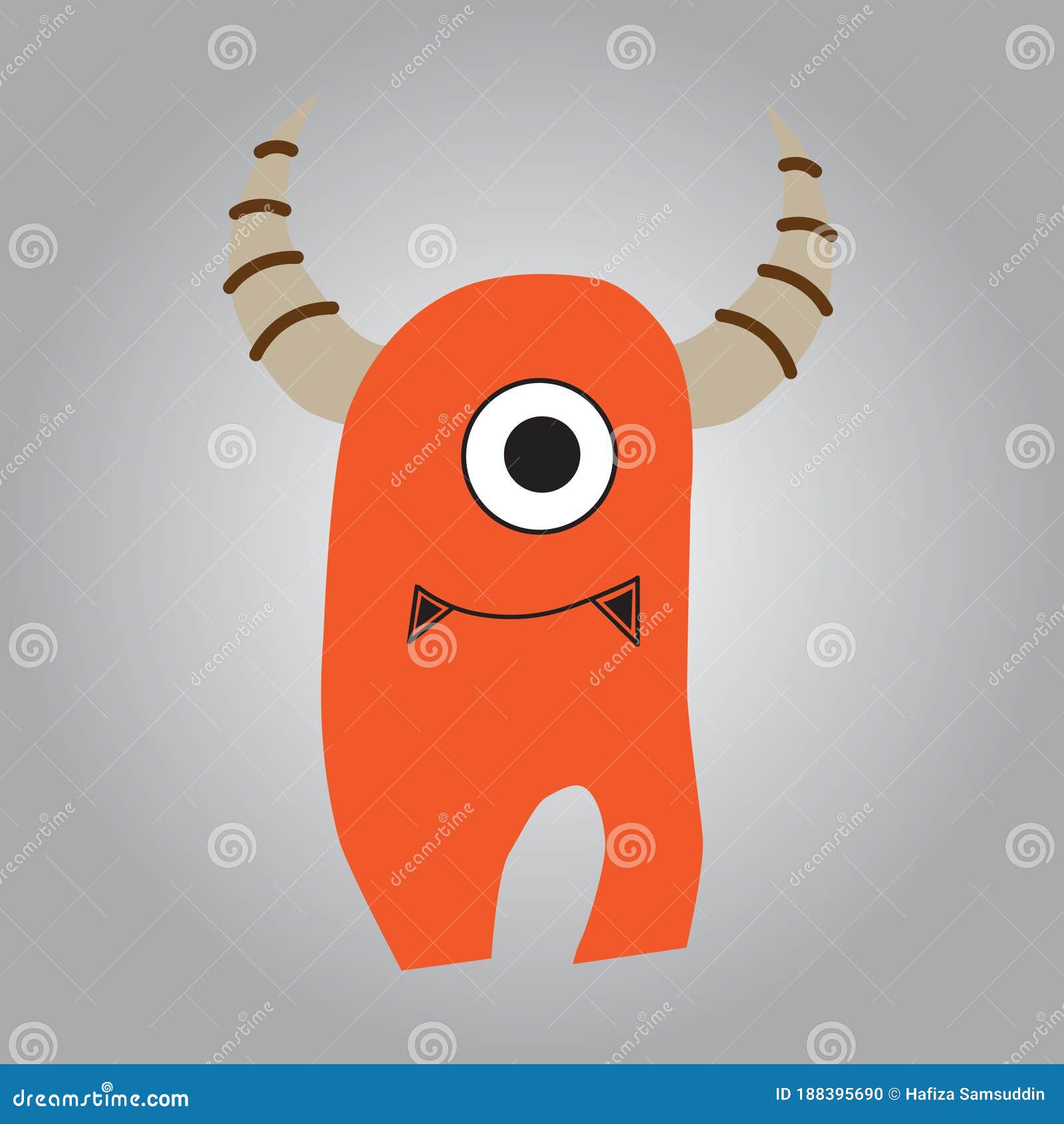 Alien. Vector Illustration Decorative Design Stock Vector ...