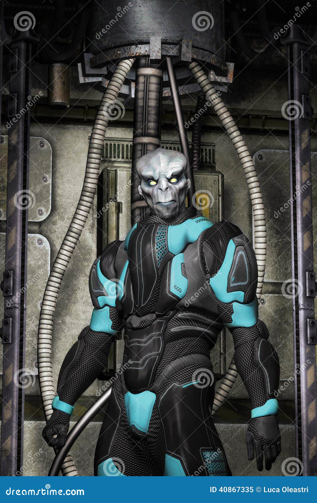 Alien Female Warrior