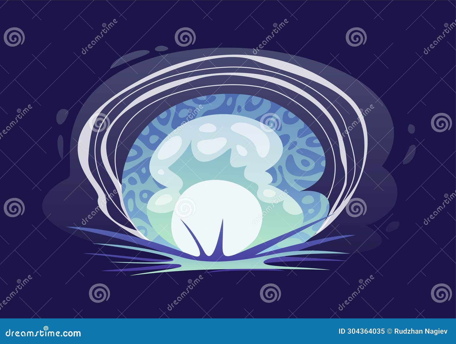 Alien Weapon Vector Laser Beam Stock Vector - Illustration of combat ...