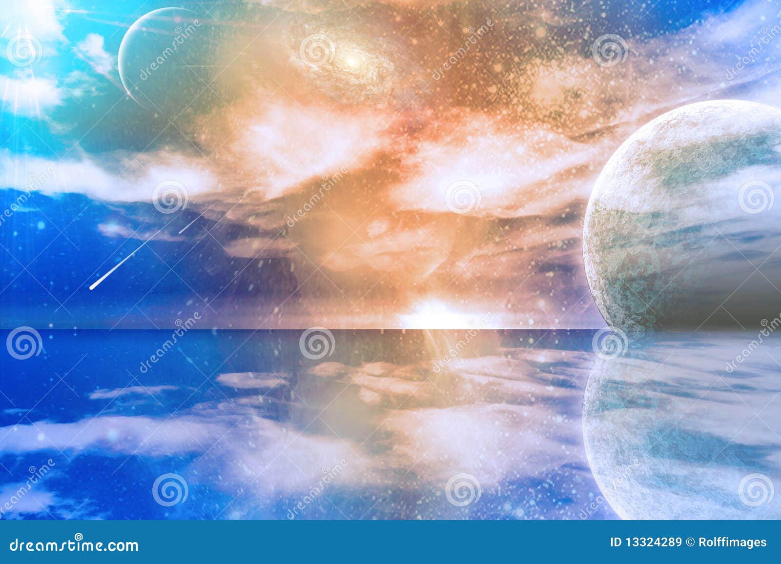 Alien World Royalty-Free Stock Image | CartoonDealer.com #17090800