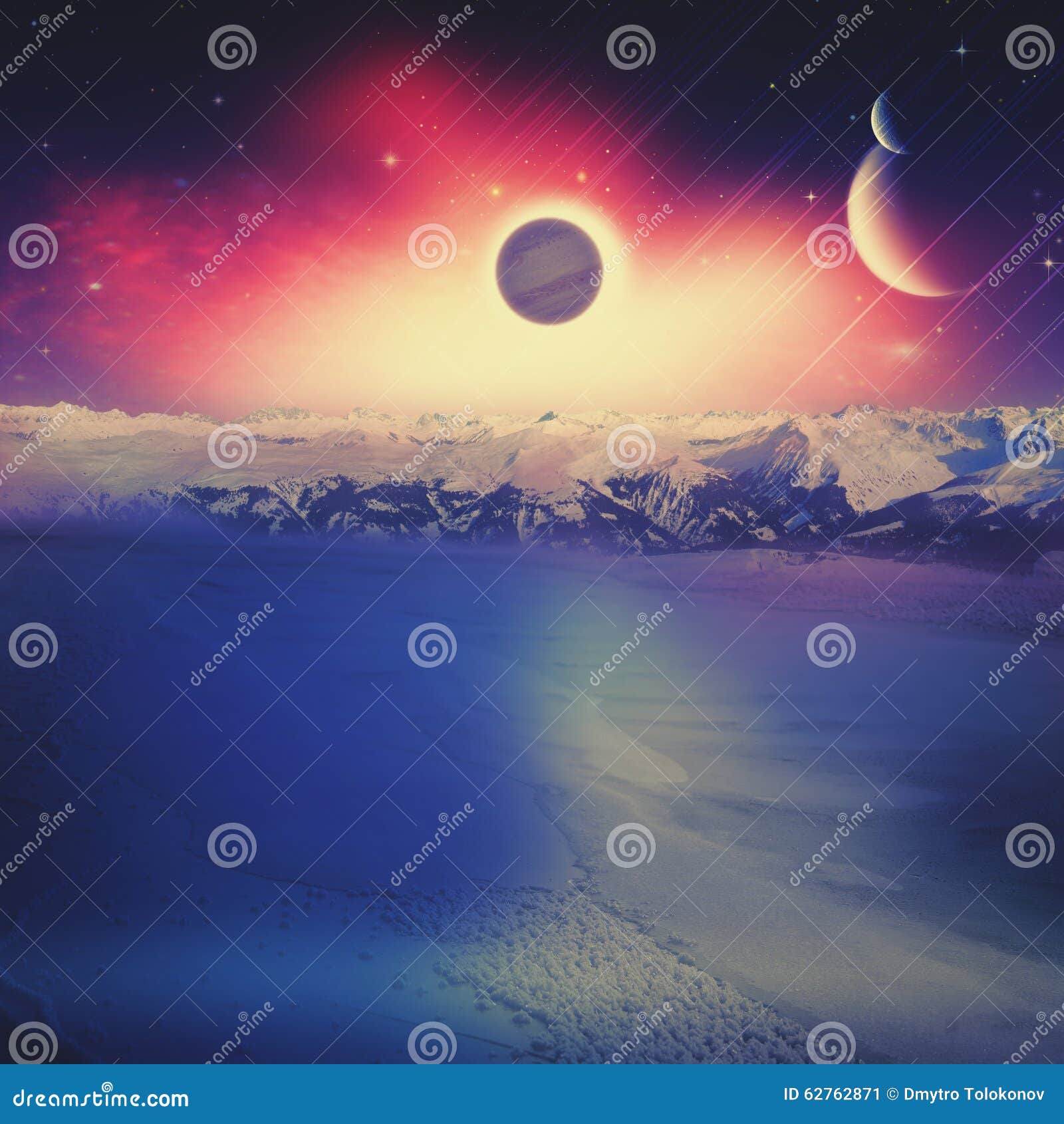 Alien Worlds Royalty-Free Stock Photo | CartoonDealer.com #49595079