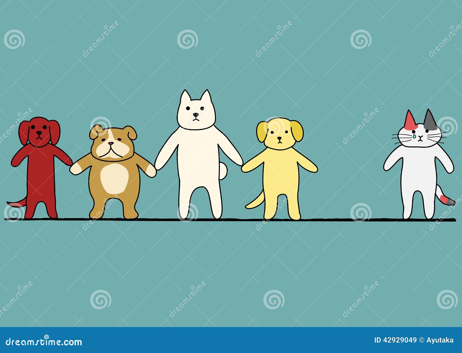 Alienation stock vector. Illustration of division, unhappy - 42929049