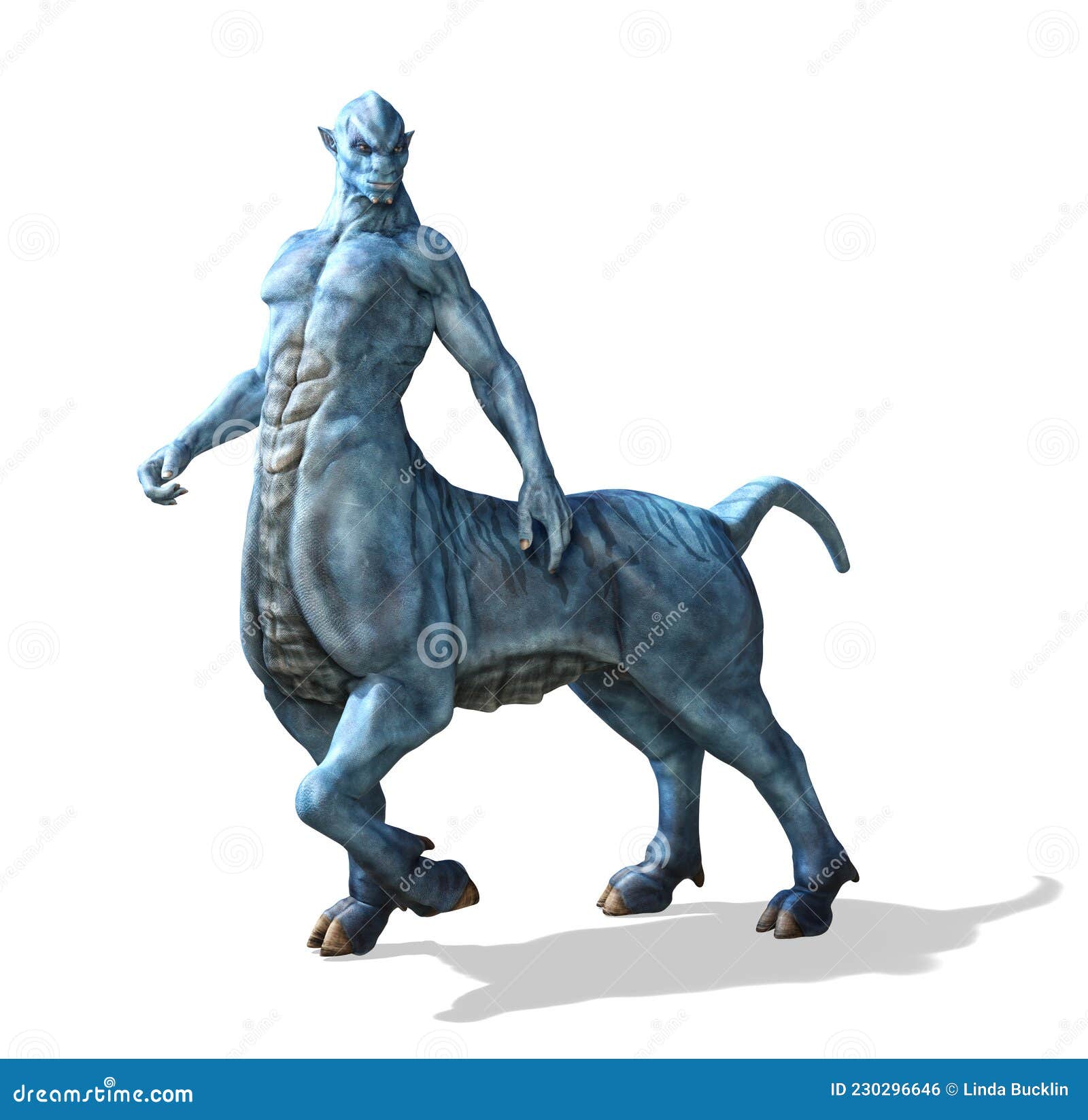 Aliencentaur stock abbildung. Illustration von eingebildet - 230296646