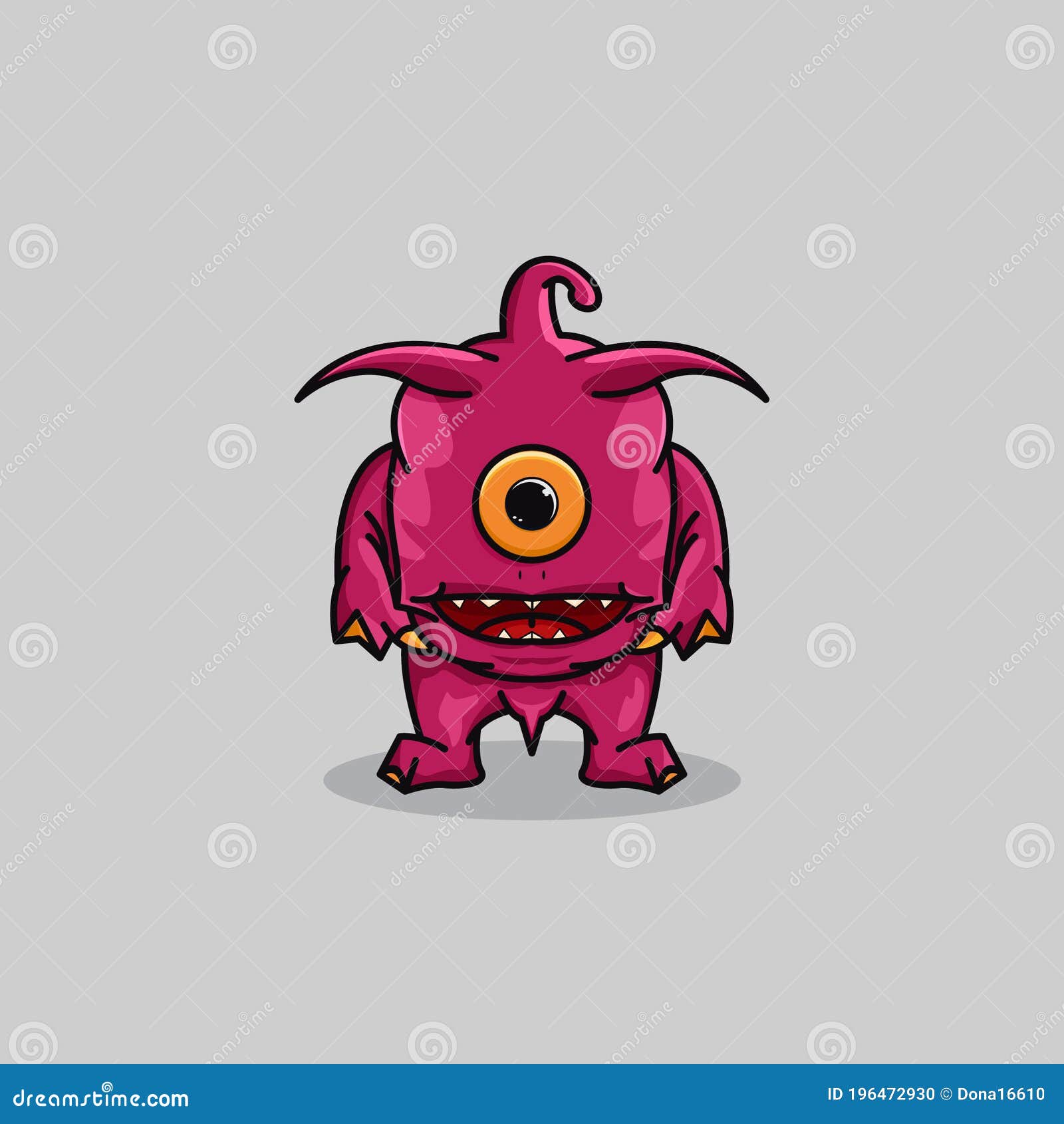 Aliens cartoon stock vector. Illustration of alien, fantasy - 196472930