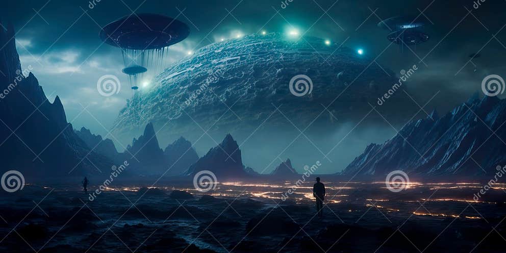 Aliens Exploring an Unexplored Landscape Using Their Unique Abilities ...