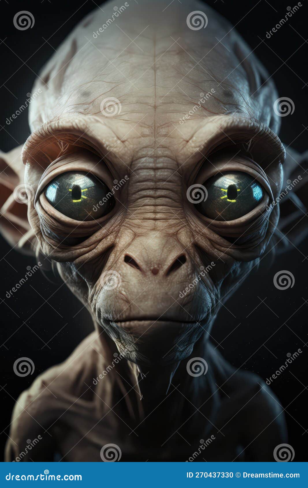 Aliens and Extra Terrestrials from Another Planet Stock Illustration ...