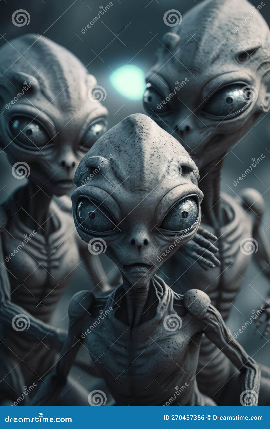 Aliens and Extra Terrestrials from Another Planet Stock Illustration ...