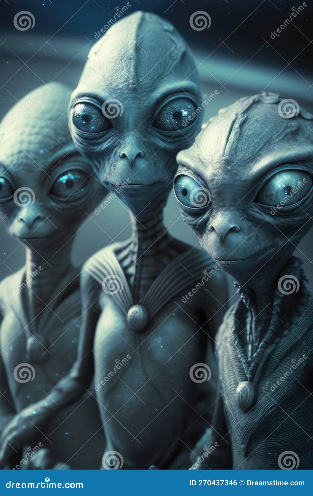 Aliens and Extra Terrestrials from Another Planet Stock Illustration ...
