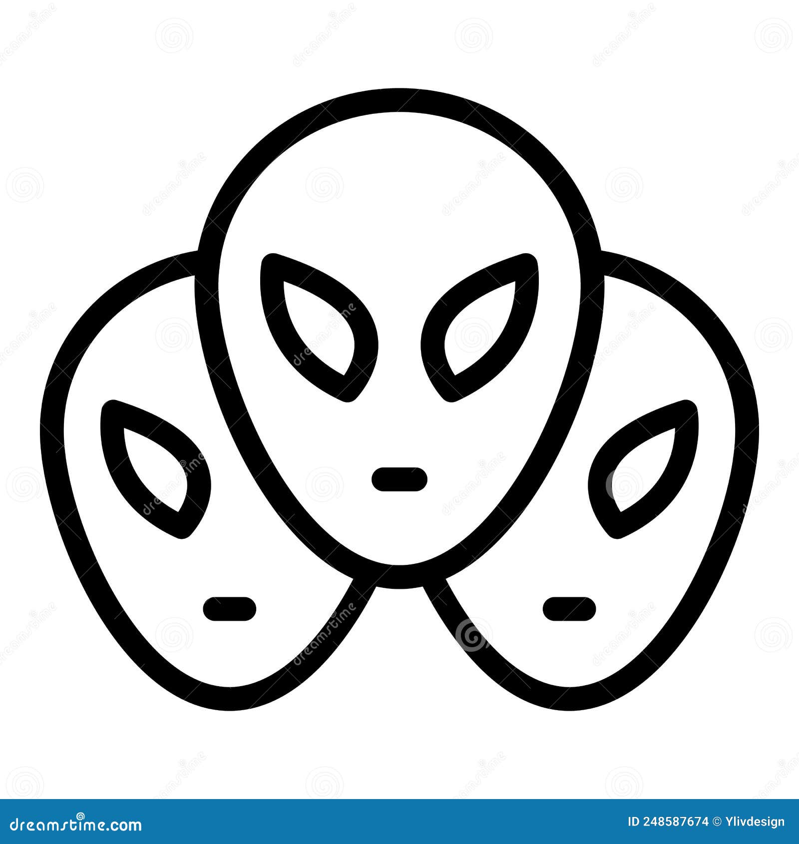 3D Aliens In A Group Stock Photo | CartoonDealer.com #77027328