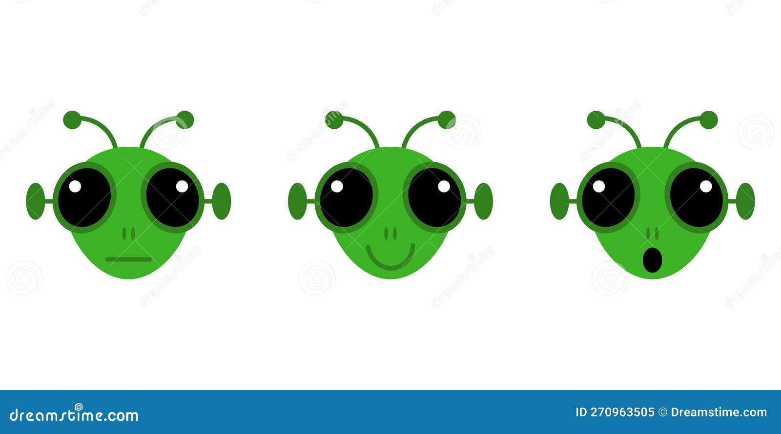 Aliens, vector stock vector. Illustration of exploration - 270963505