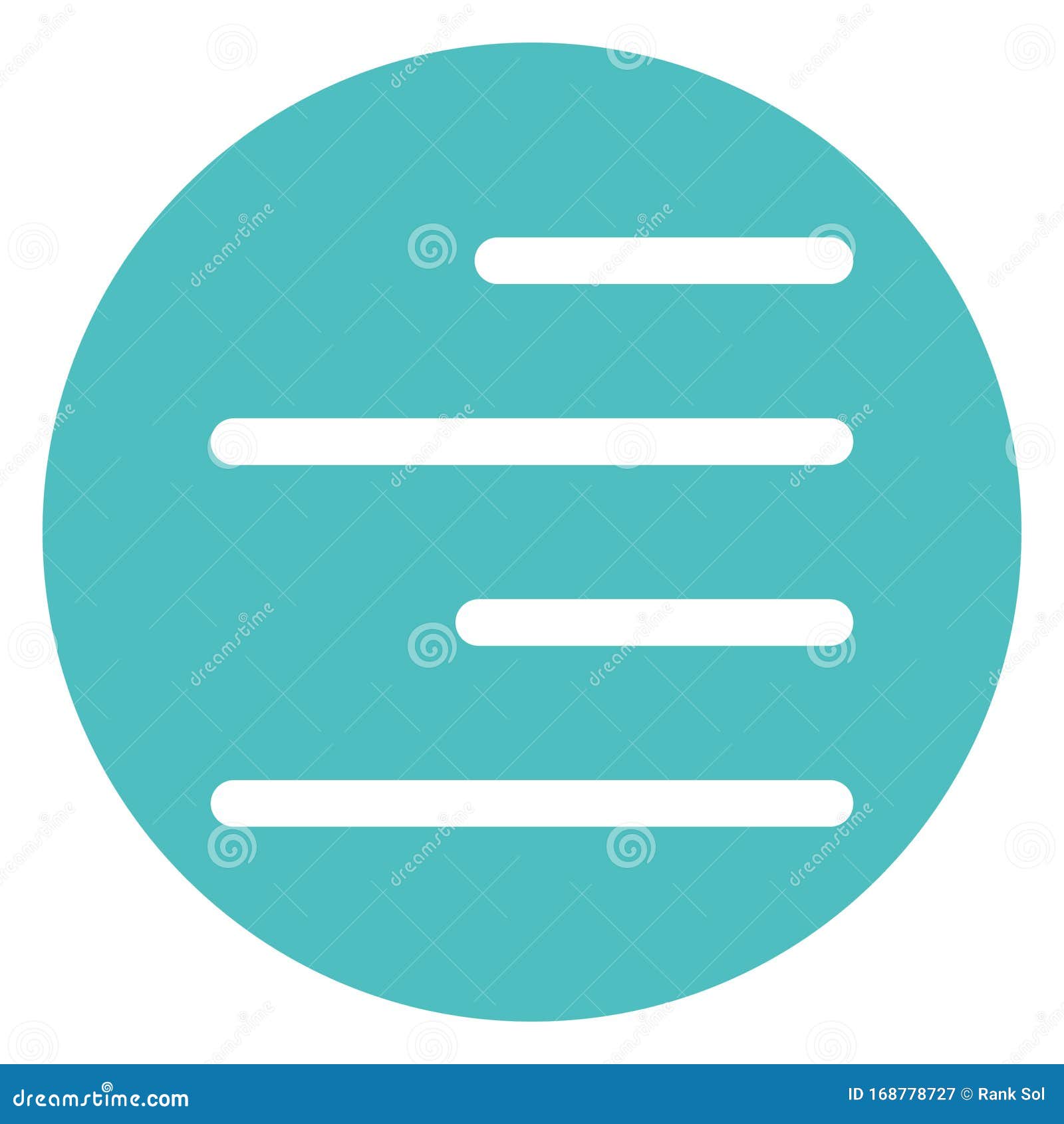 Align, Alignment Bold Vector Icon Which Can Be Easily Edited or ...