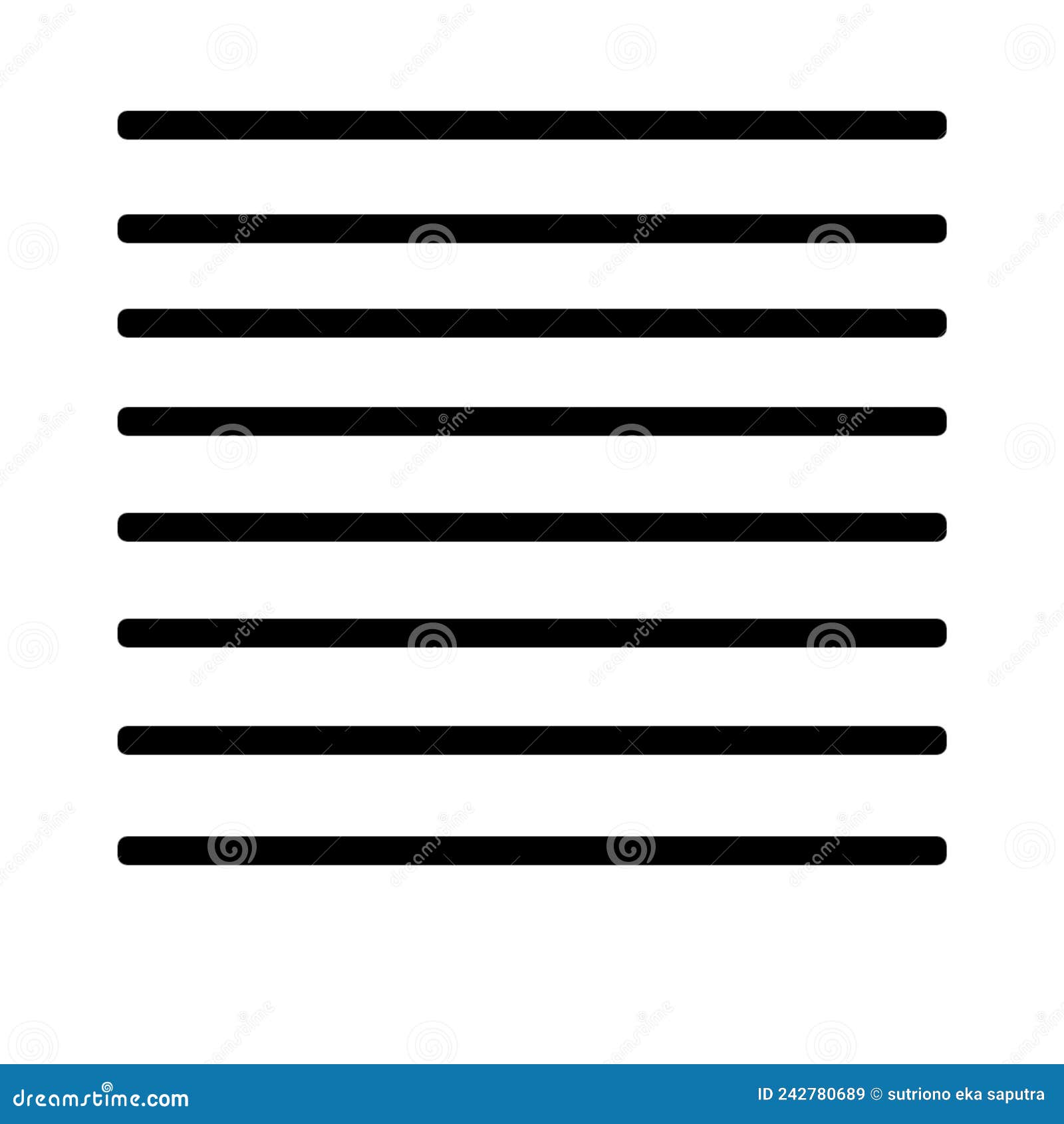 Align Icon, Line Icon, Paragraph Icon Stock Image - Image of linear ...