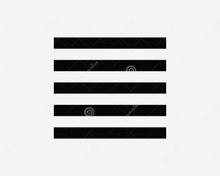 Align Justify Icon. Justified Word Document Text Edit Paragraph Page ...