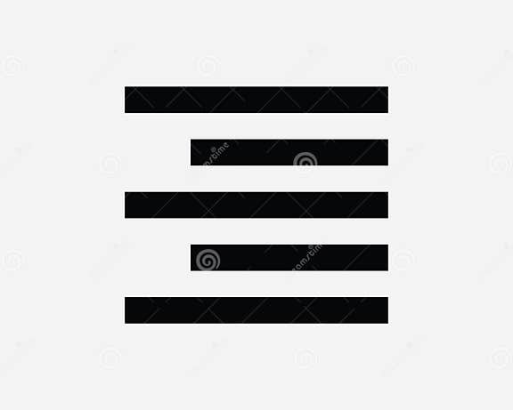 Align Right Icon. Word Document Text Edit Paragraph Page Alignment Grid ...