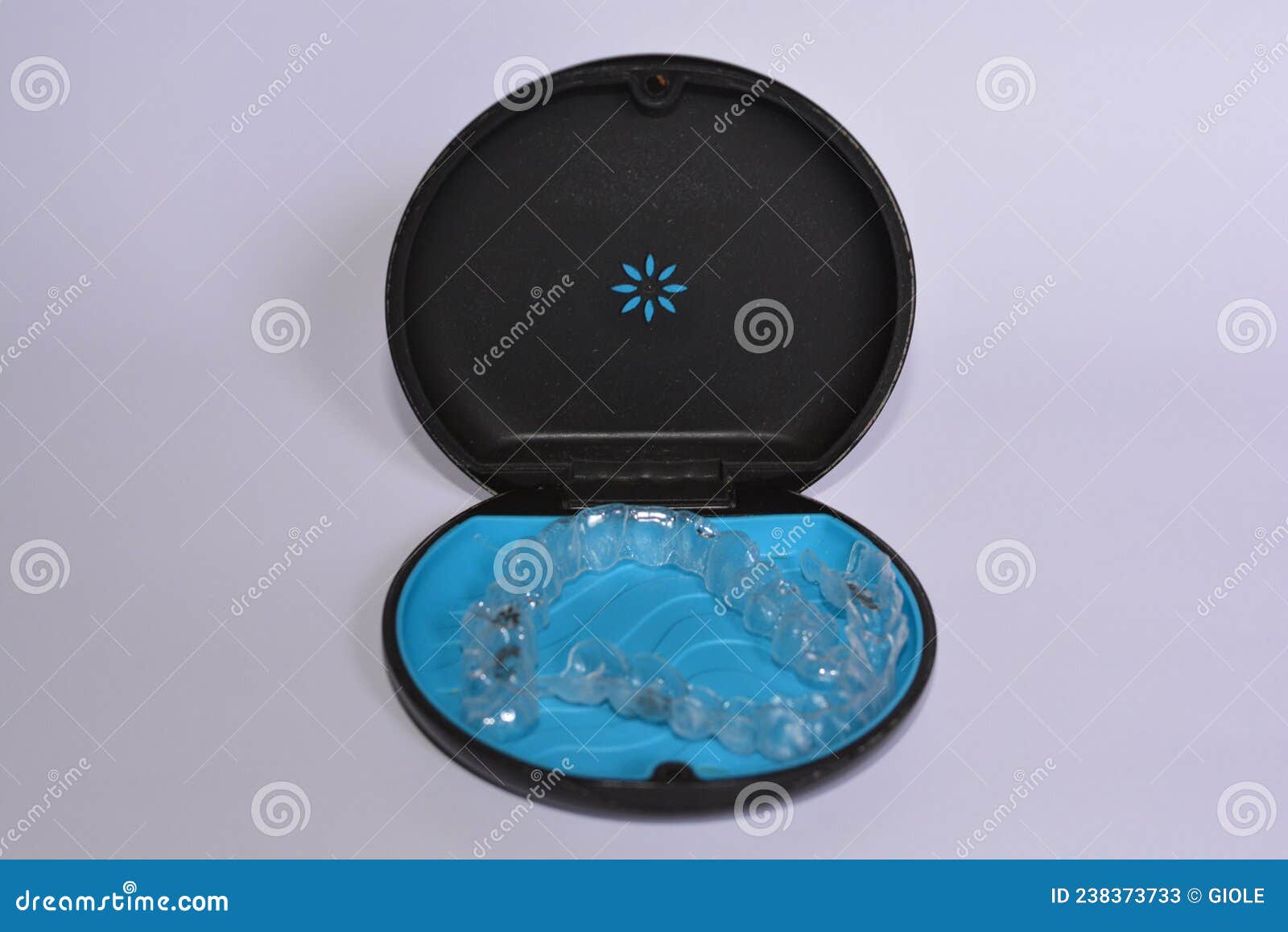 Align Technology Invisalign Aligners in a Case. Editorial Stock Photo ...