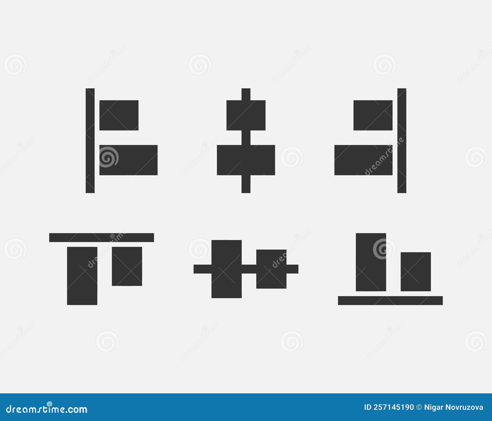 Align Vector Icon. Alignment Icon Symbol. Align Vector Illustration On ... Align Vector Icon. Alignment Icon Symbol. Align Vector Illustration On ...