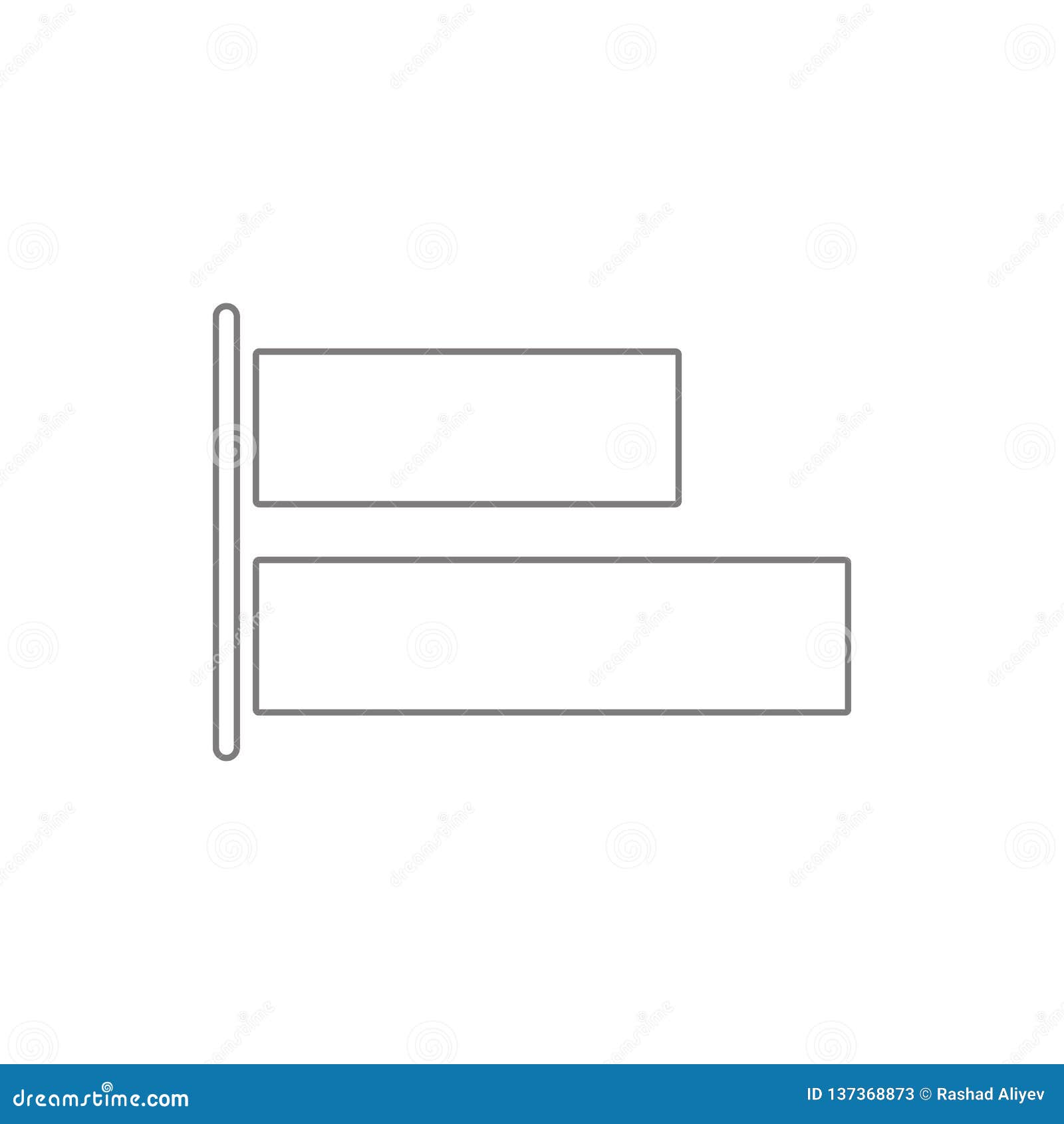 Alignment Button Icon. Element of Cyber Security for Mobile Concept and ...
