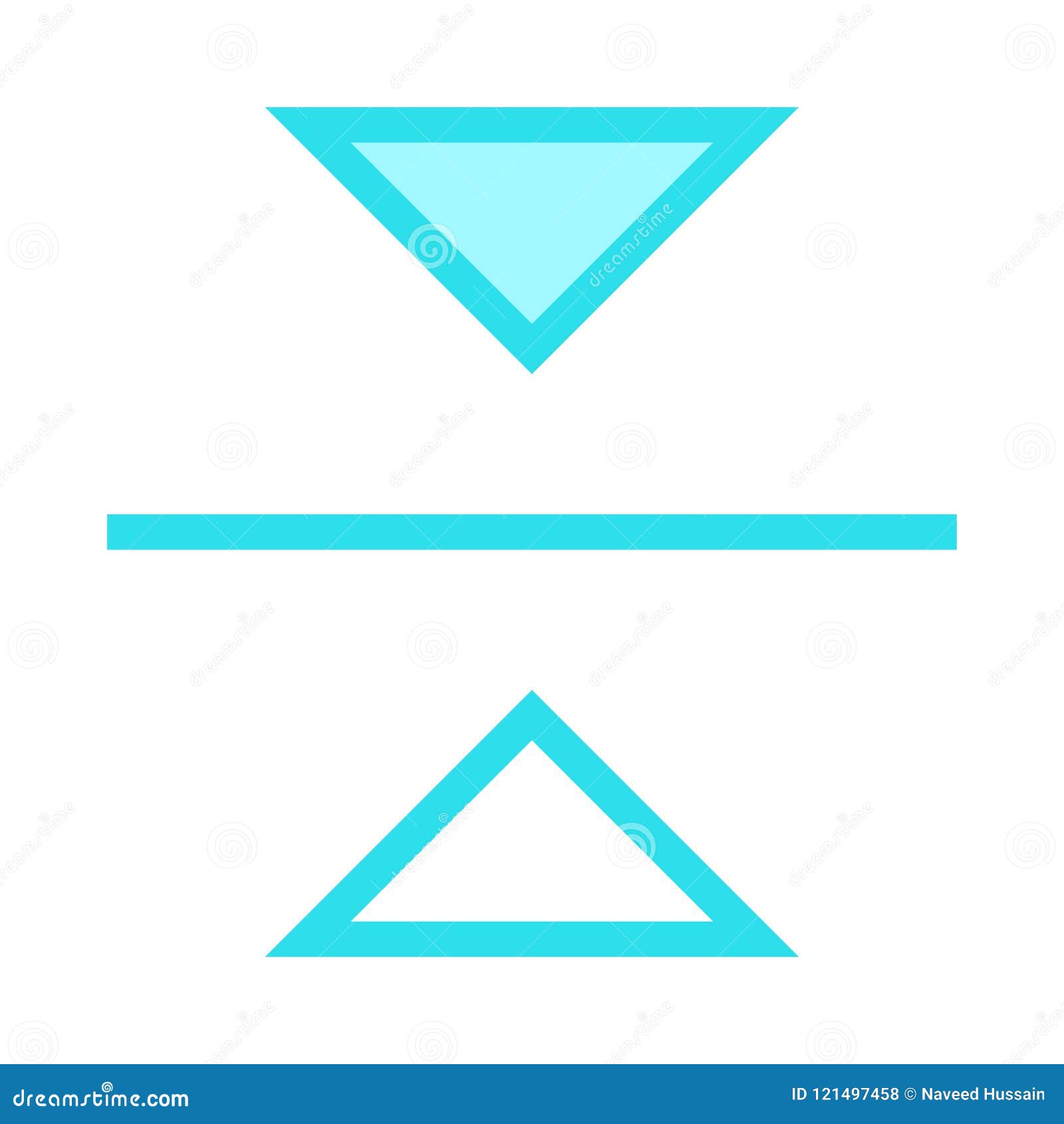 Alignment color line icon stock illustration. Illustration of padding ...