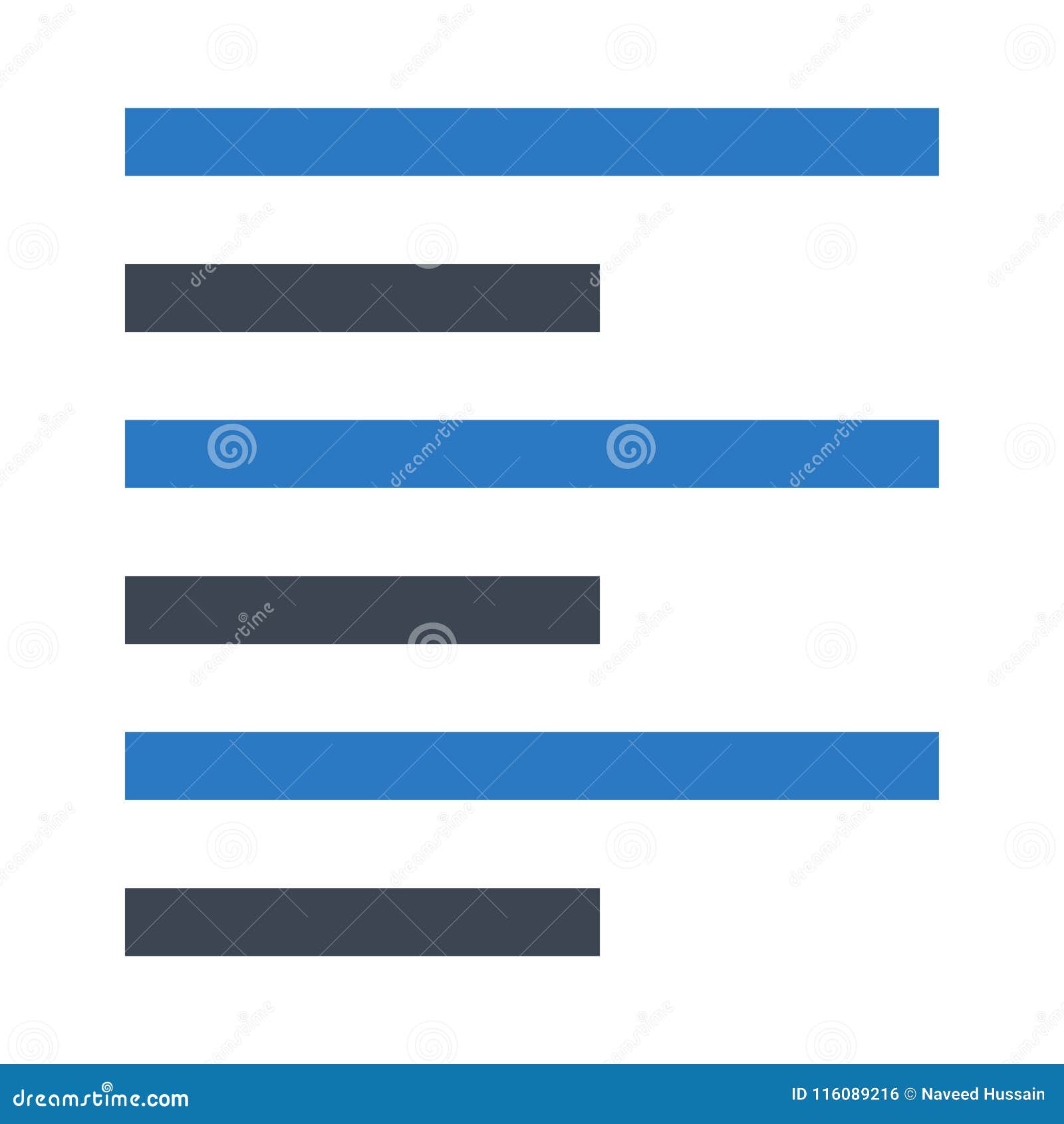 Alignment Glyphs Double Color Icon Stock Illustration - Illustration of ...