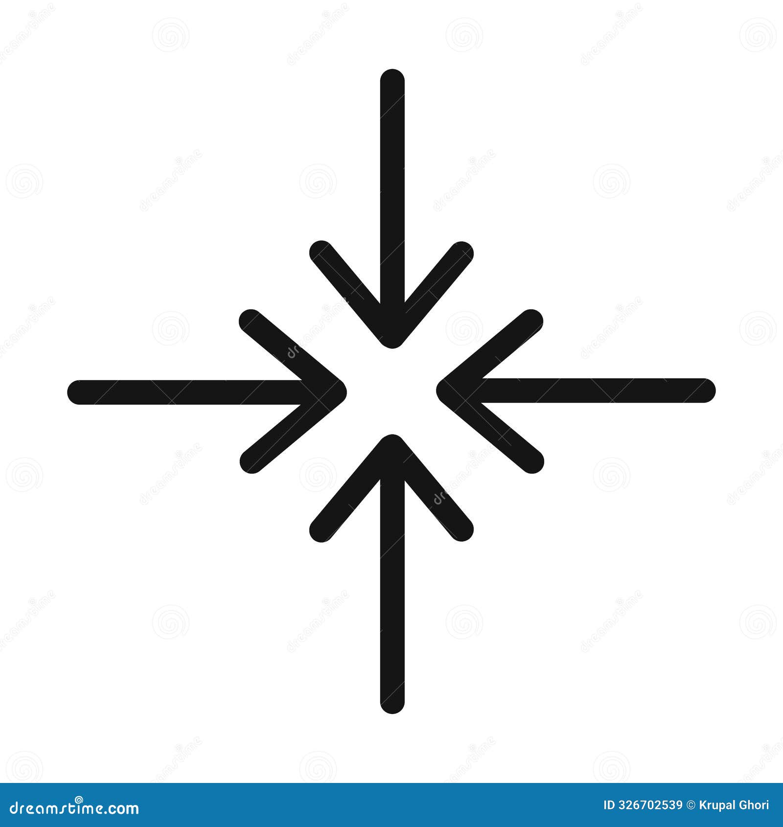 Alignment Icon Black and White Vector Sign Stock Illustration ...