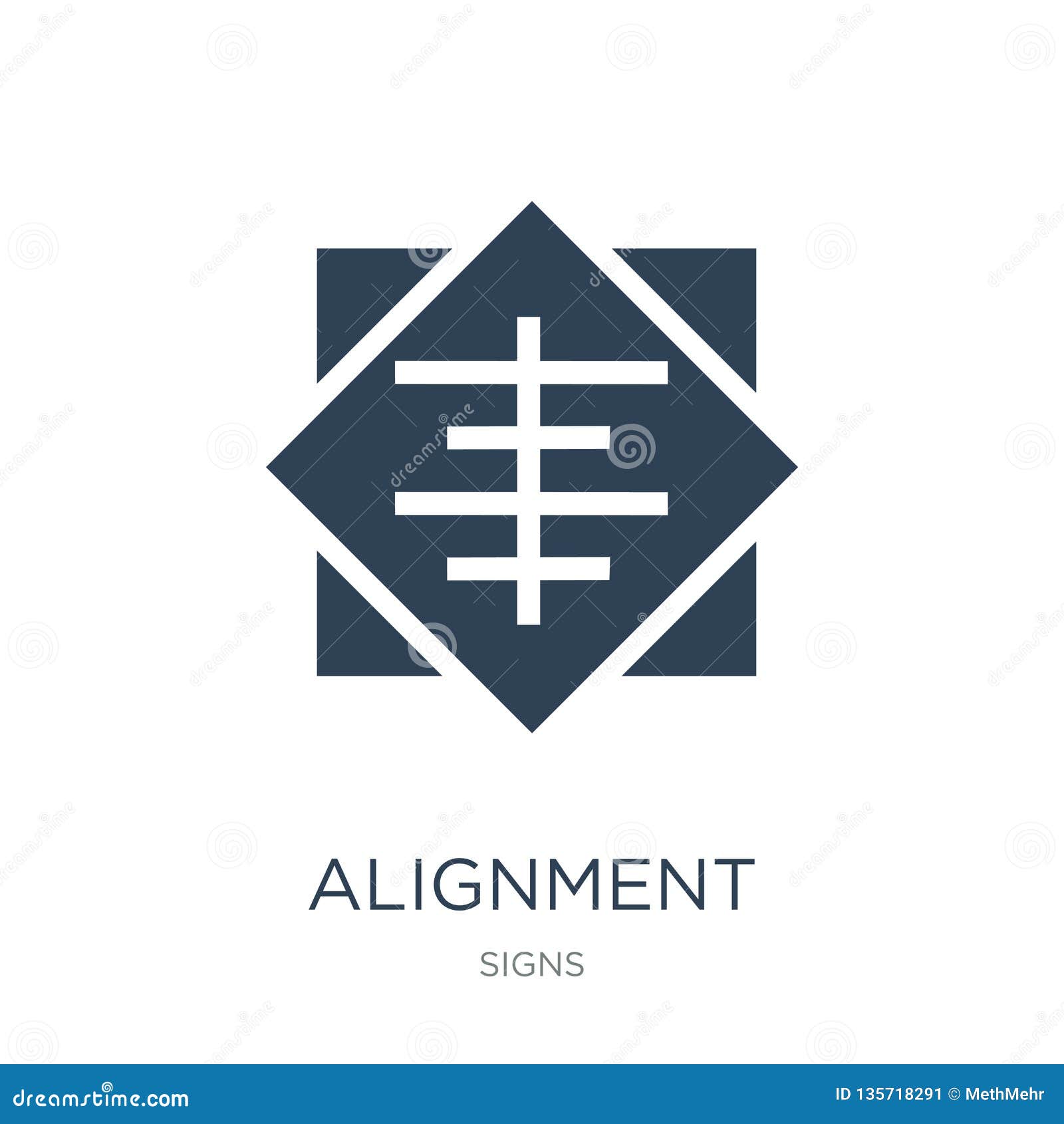 Alignment Icon in Trendy Design Style. Alignment Icon Isolated on White ... Alignment Icon in Trendy Design Style. Alignment Icon Isolated on White ...