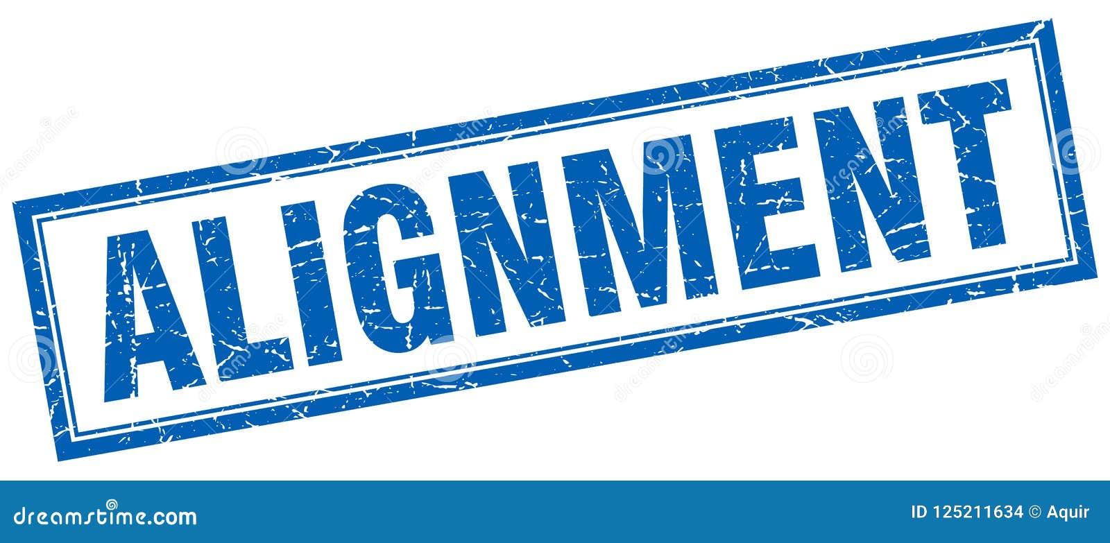 Alignment stamp stock vector. Illustration of sign, texture - 125211634