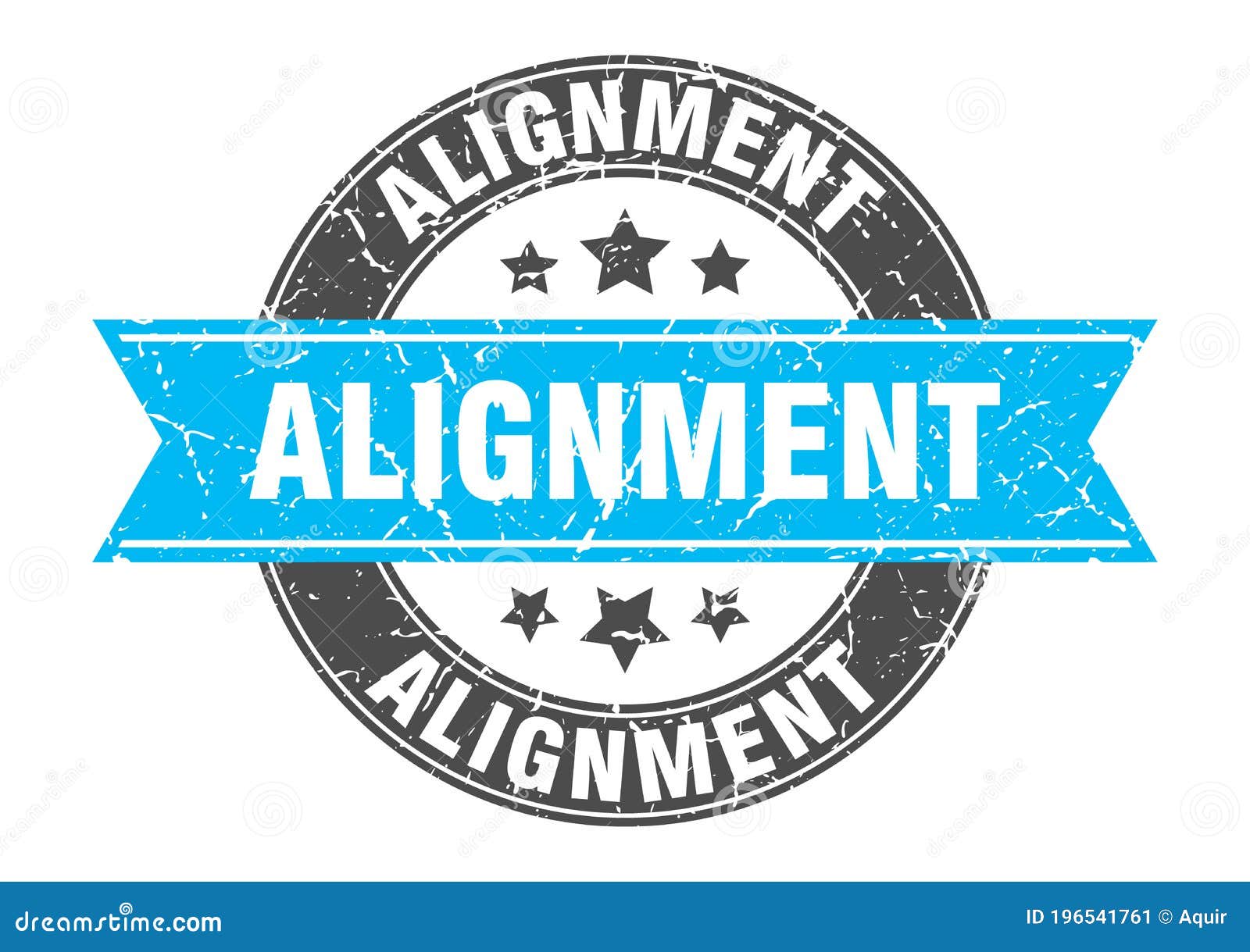 Alignment stamp stock vector. Illustration of sign, banner - 196541761