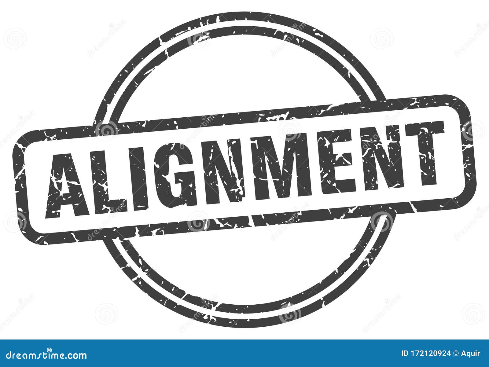 Alignment Stamp. Alignment Round Grunge Sign Stock Vector ...