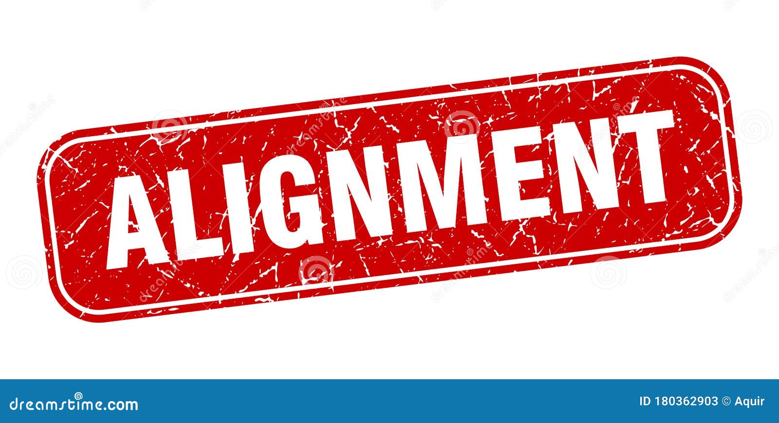 Alignment Stamp. Alignment Square Grungy Isolated Sign Stock Vector ...