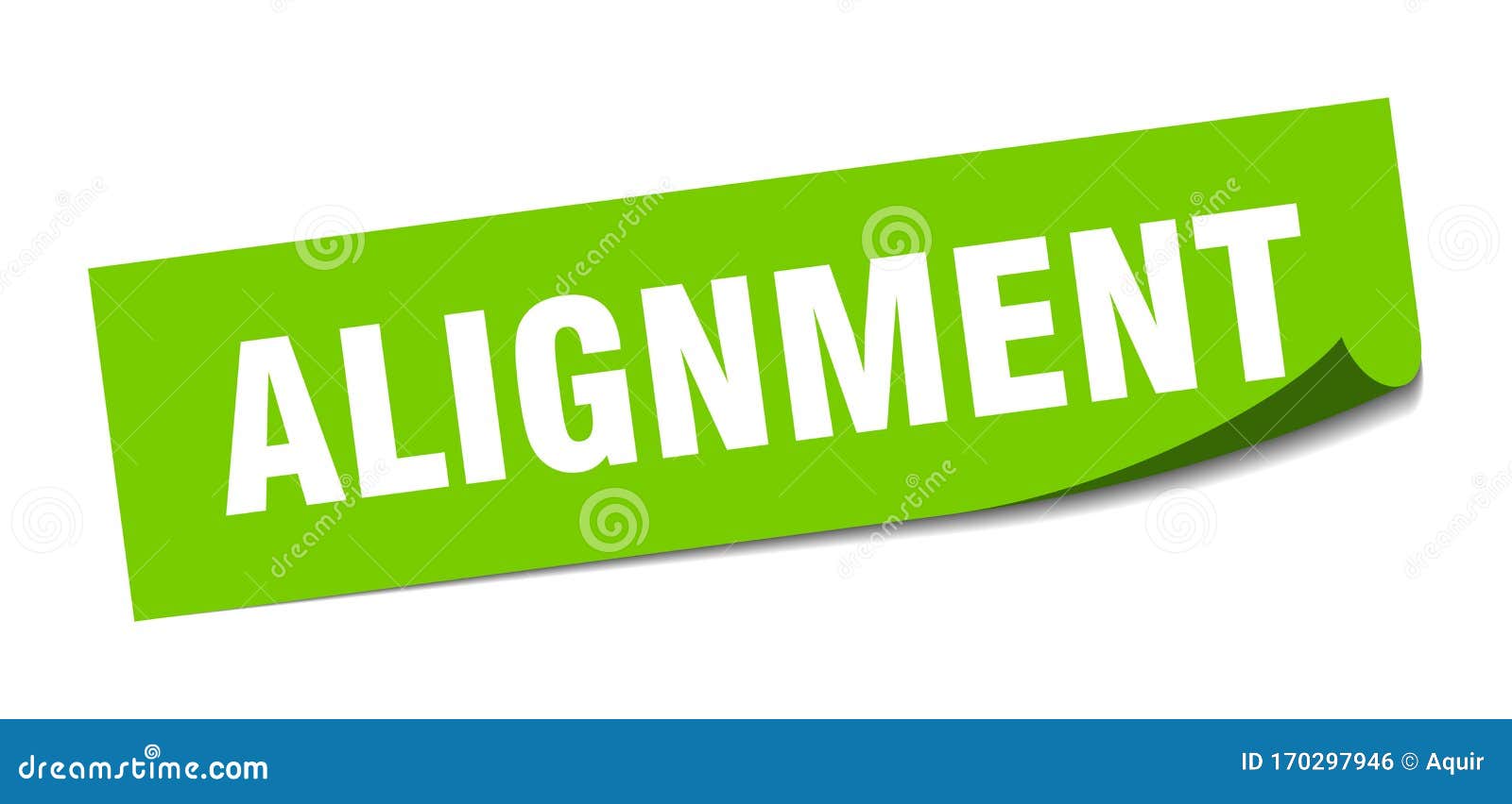 Alignment Sticker. Alignment Square Sign Stock Vector - Illustration of ...