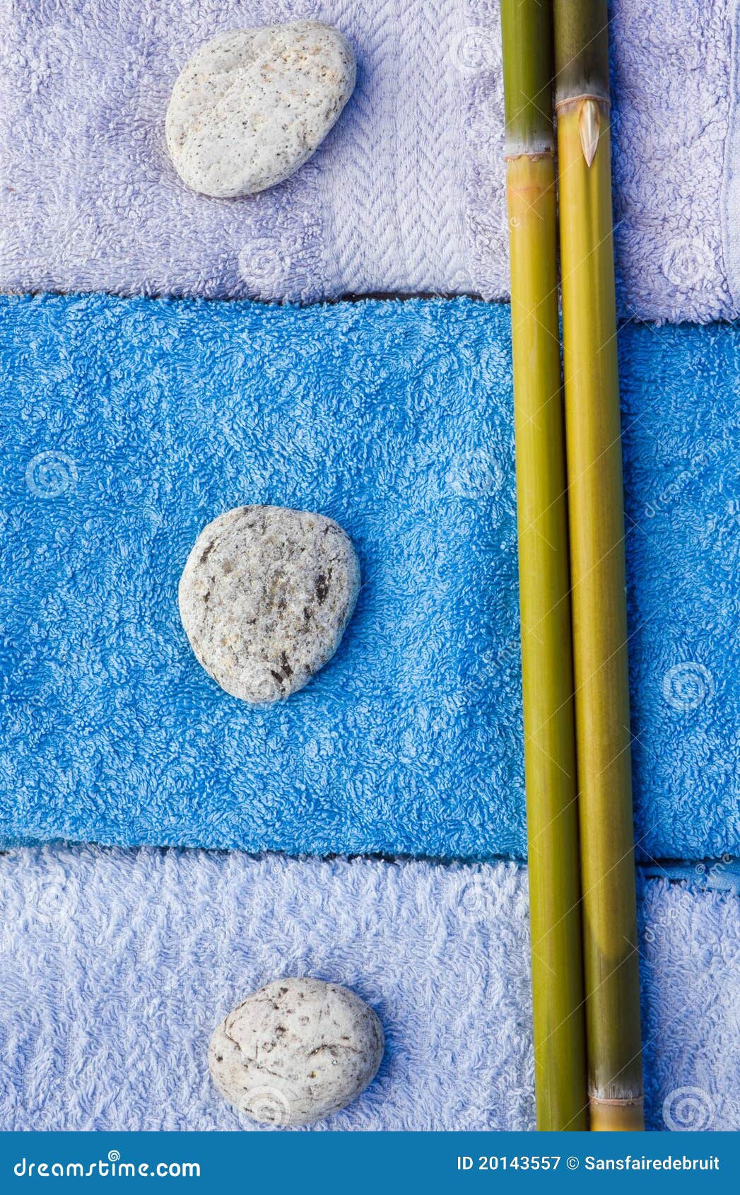 Three Zen Stones Pile, White And Grey Meditation Pebbles Tower Royalty ...