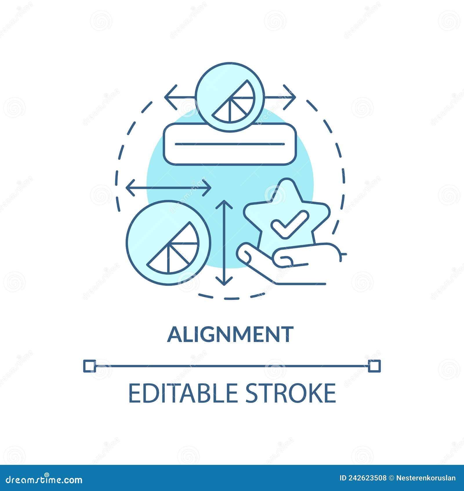 Trend Alignment In Branding. An Cartoon Vector | CartoonDealer.com ...