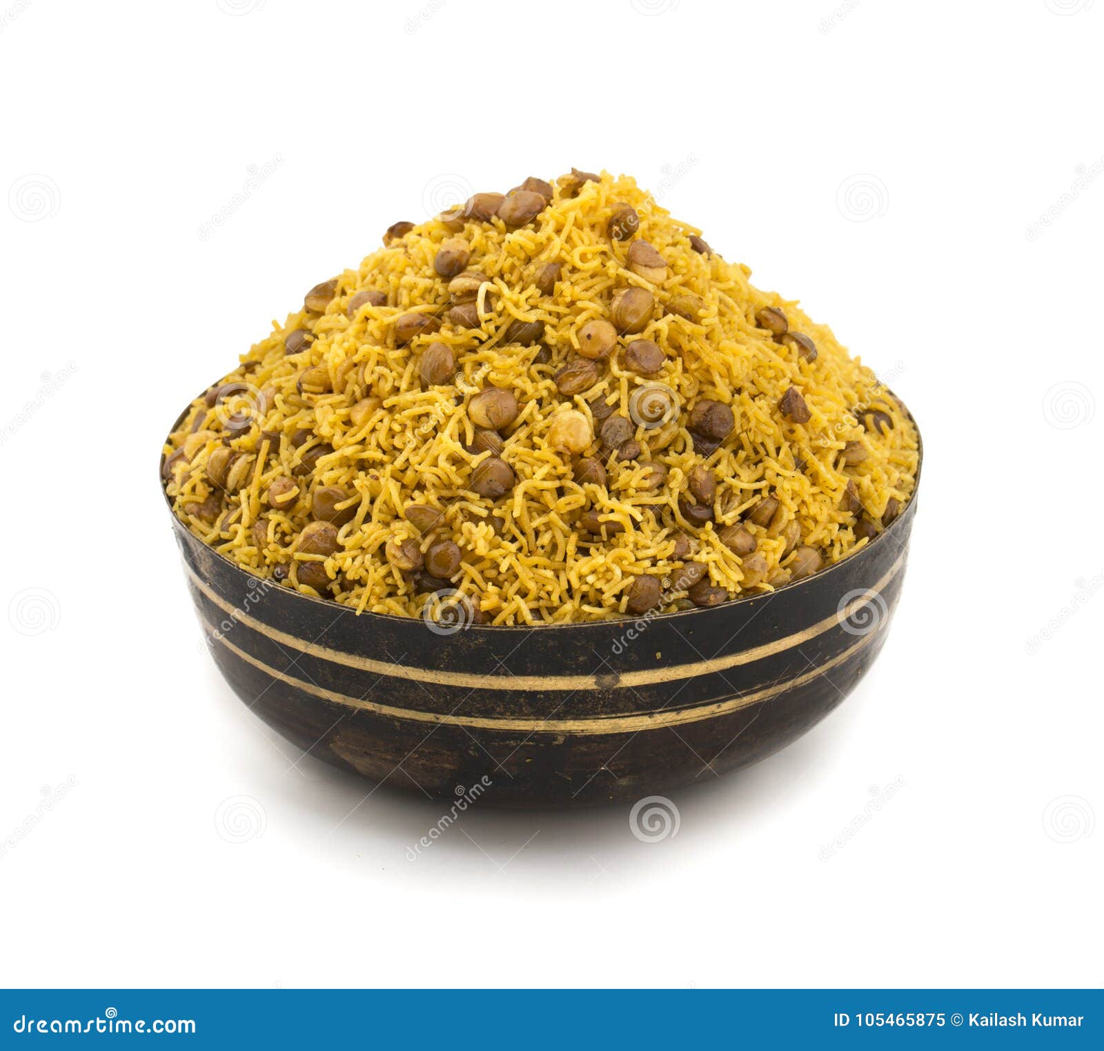 Alimento De Dalmoth Namkeen Imagem de Stock - Imagem de festival, café ...