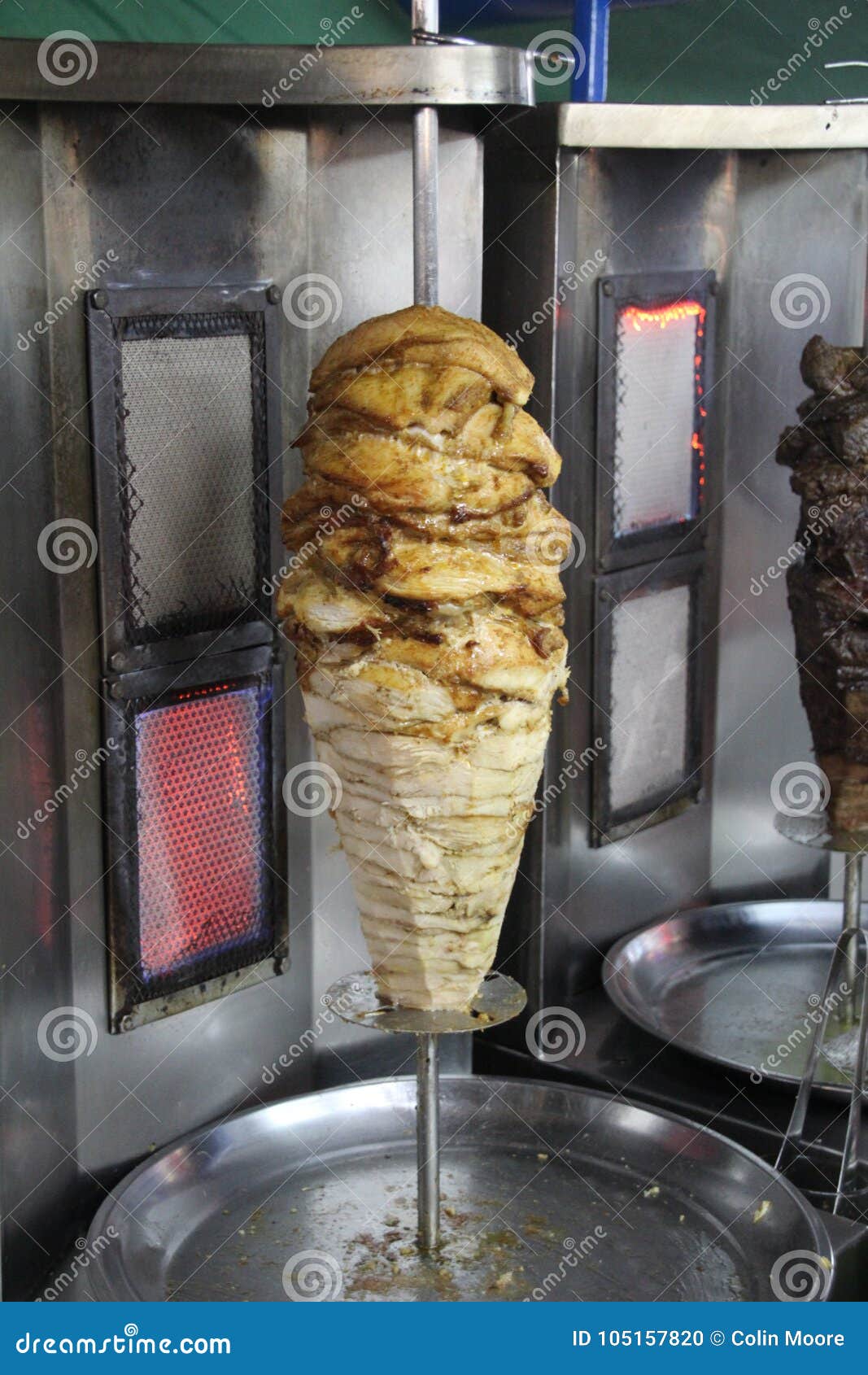 Alimento Del Turco De Doner Kebab Foto de archivo - Imagen de carne ...