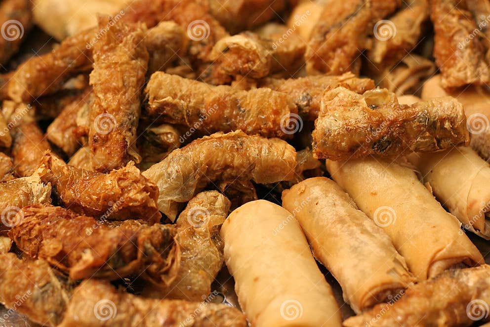 Alimento frito foto de archivo. Imagen de sartén, temperatura - 4580138