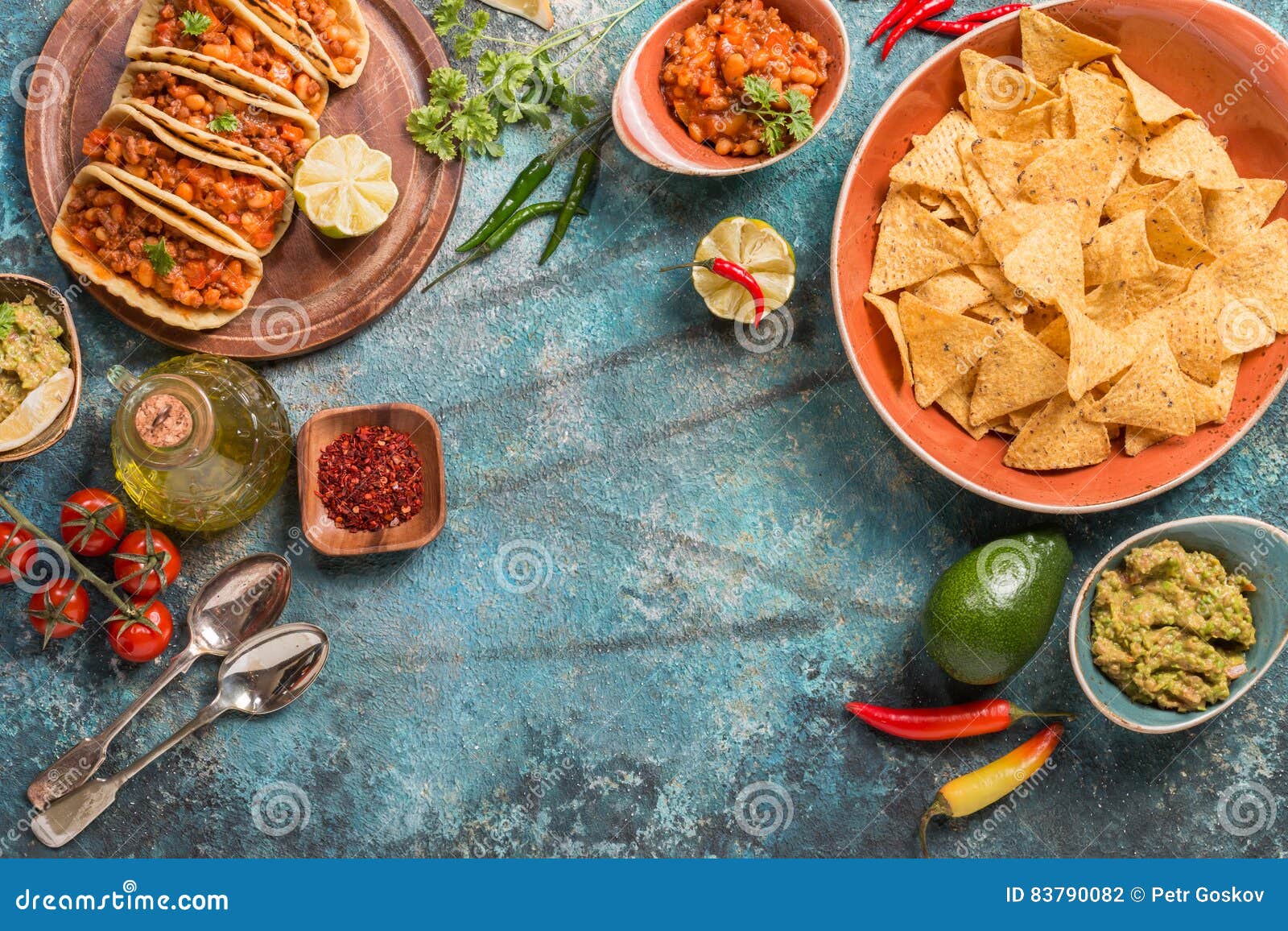 Alimento Messicano Tradizionale Fotografia Stock - Immagine di ...