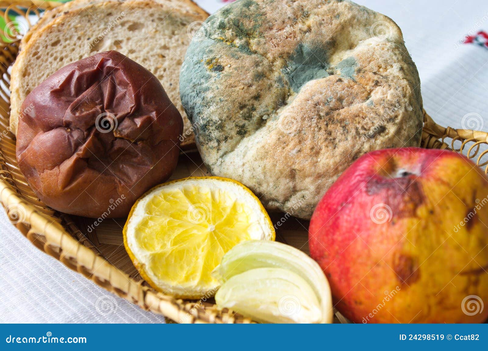 Alimento No Comestible Viejo Imagen de archivo - Imagen de molde, nadie ...