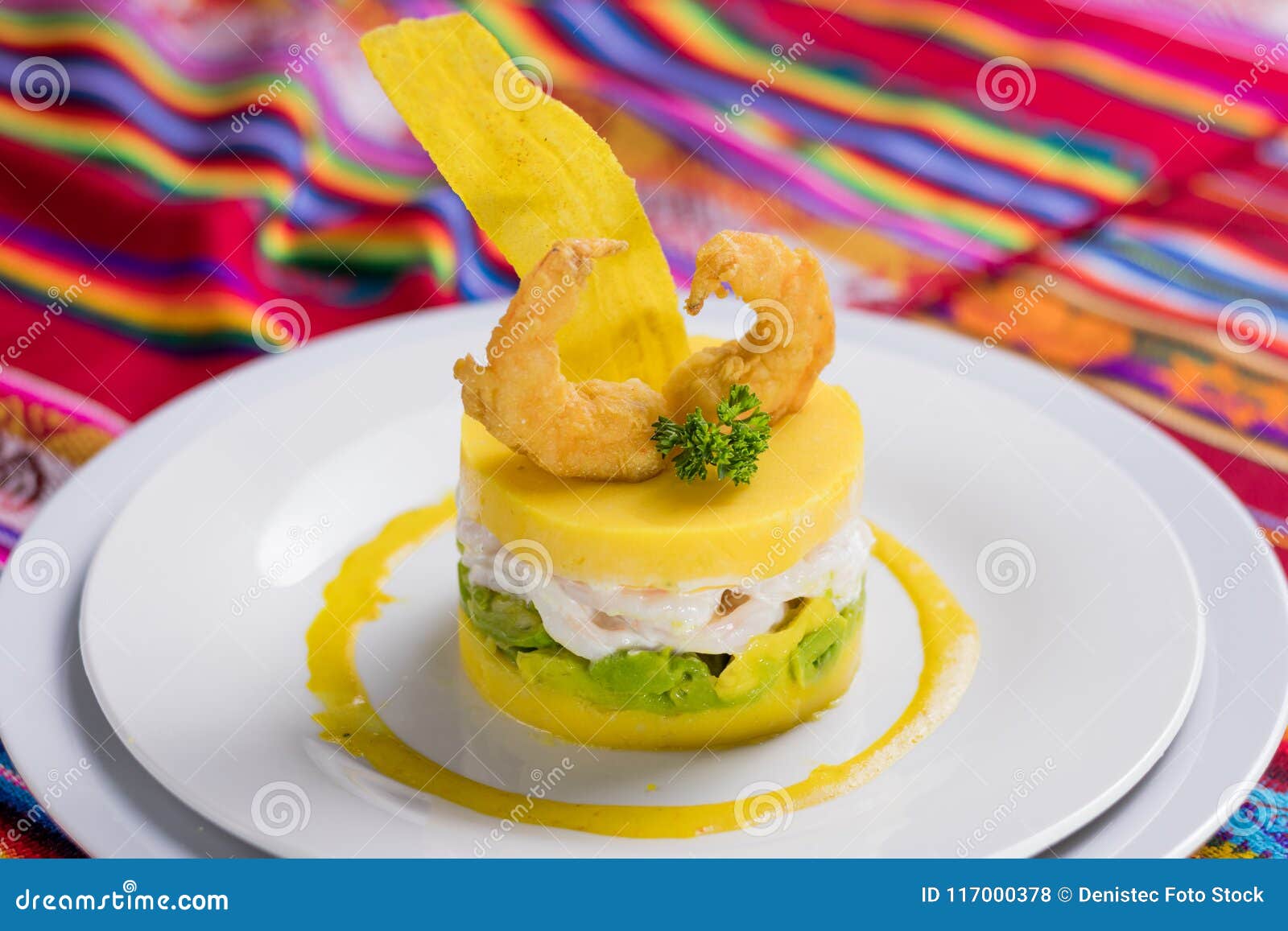 Alimento Peruano: Causa, Peruana Do Comida Foto de Stock - Imagem de ...