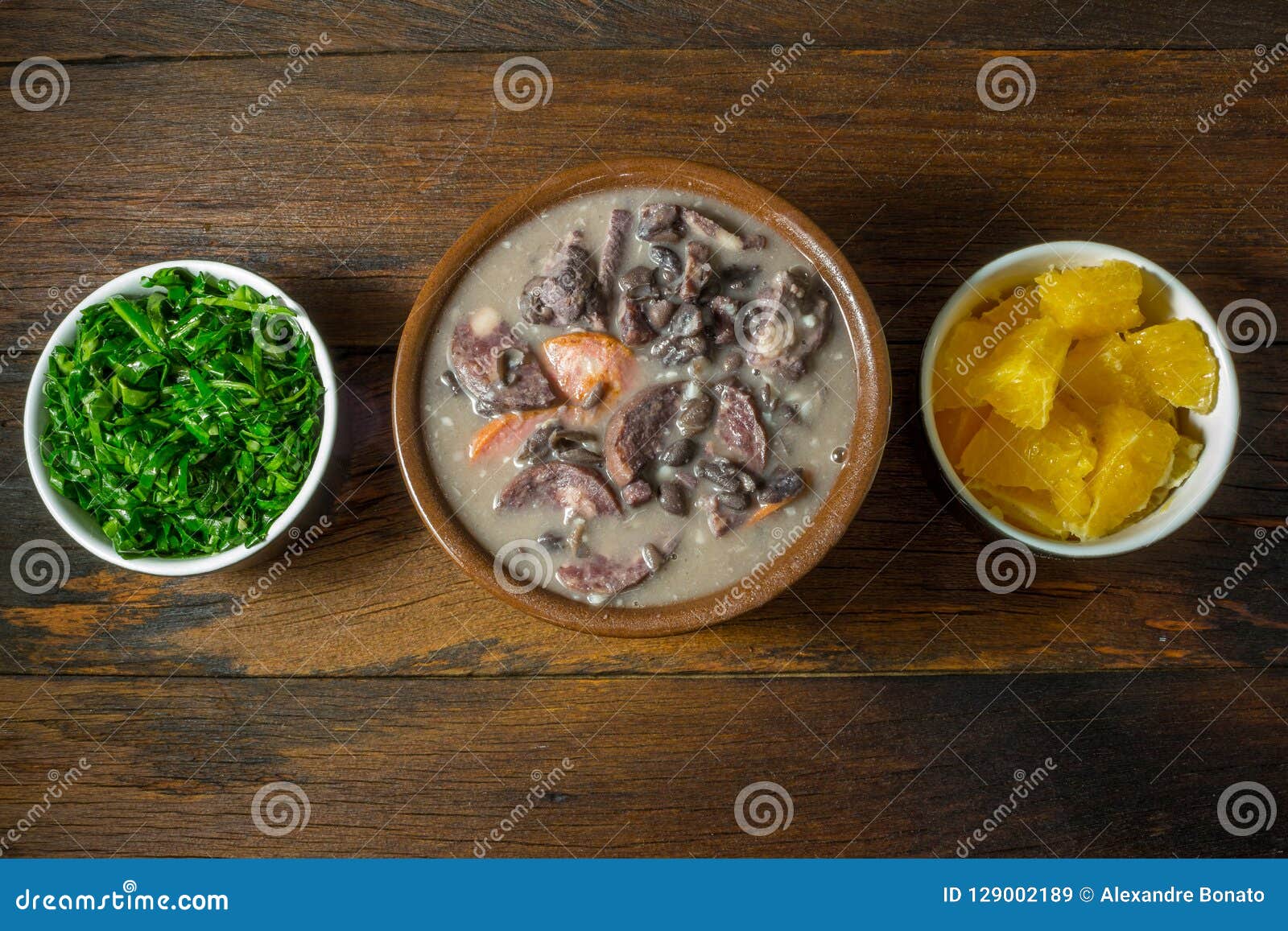 Alimento Tradicional De Feijoada Do Brasileiro Imagem de Stock - Imagem ...