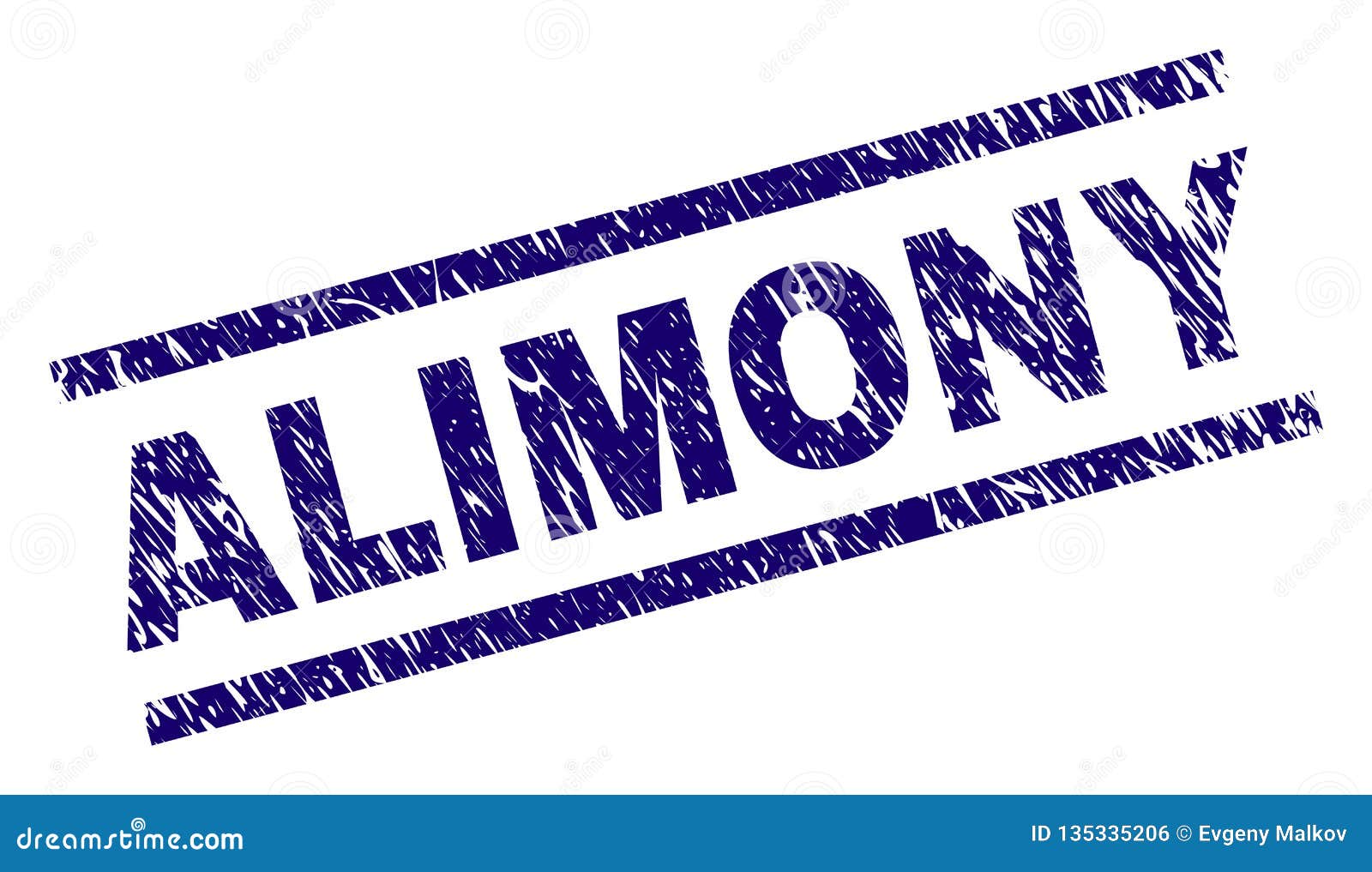 Grunge Textured ALIMONY Stamp Seal Stock Vector - Illustration of ...