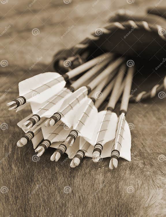 Aljaba foto de archivo. Imagen de ataque, sostenido, madera - 59394372