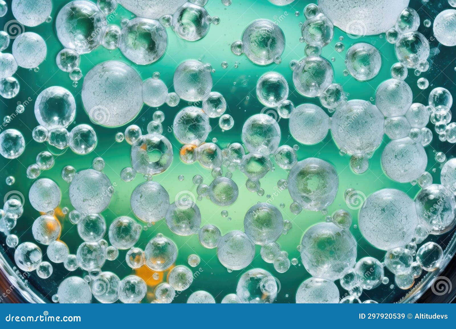 Alka-seltzer Dissolved in Water Creating Bubbles Stock Image - Image of ...