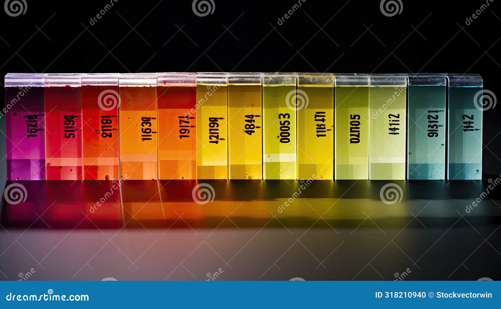 Alkaline ph scale stock illustration. Illustration of bases - 318210940
