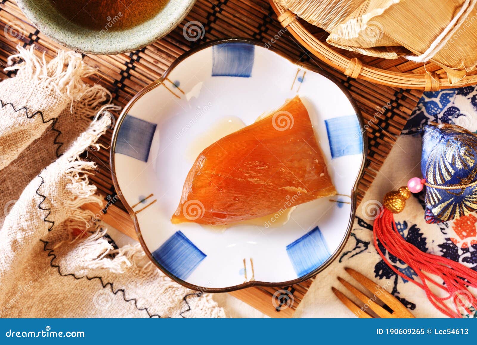 Alkaline rice dumpling stock image. Image of festival - 190609265