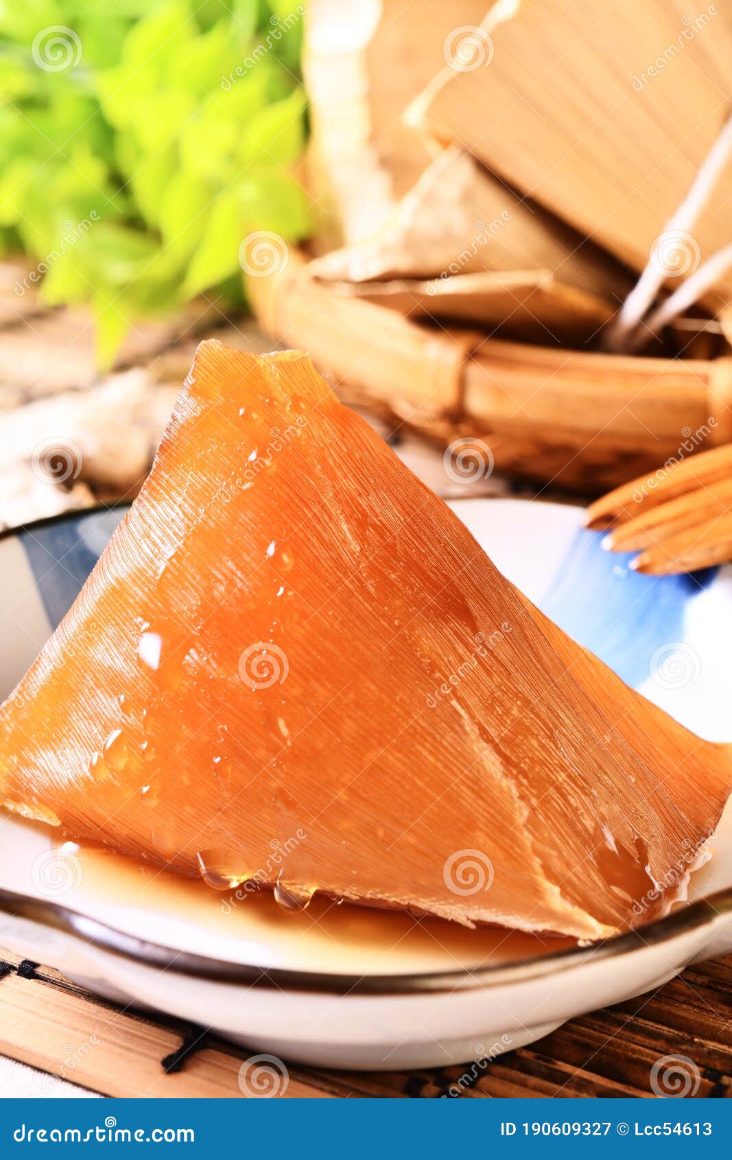 Alkaline rice dumpling stock image. Image of homemade - 190609327